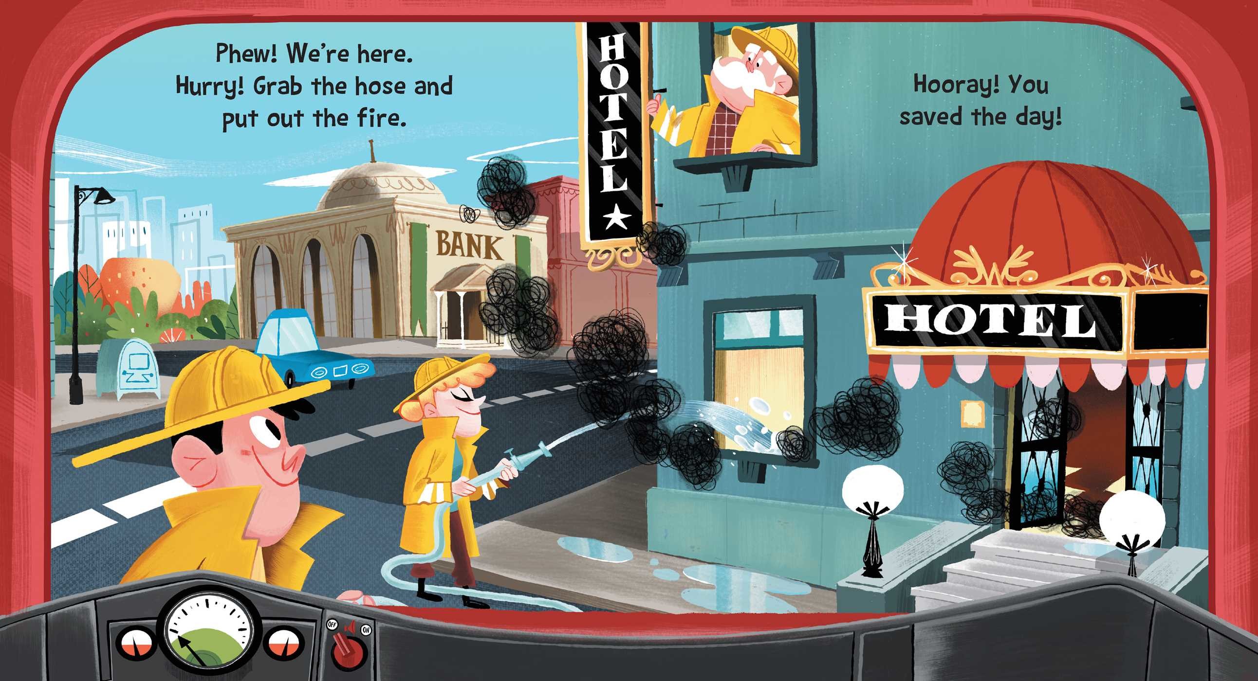 Fire Truck to the Rescue! | Book by Alan Copeland, Paco Sordo ...