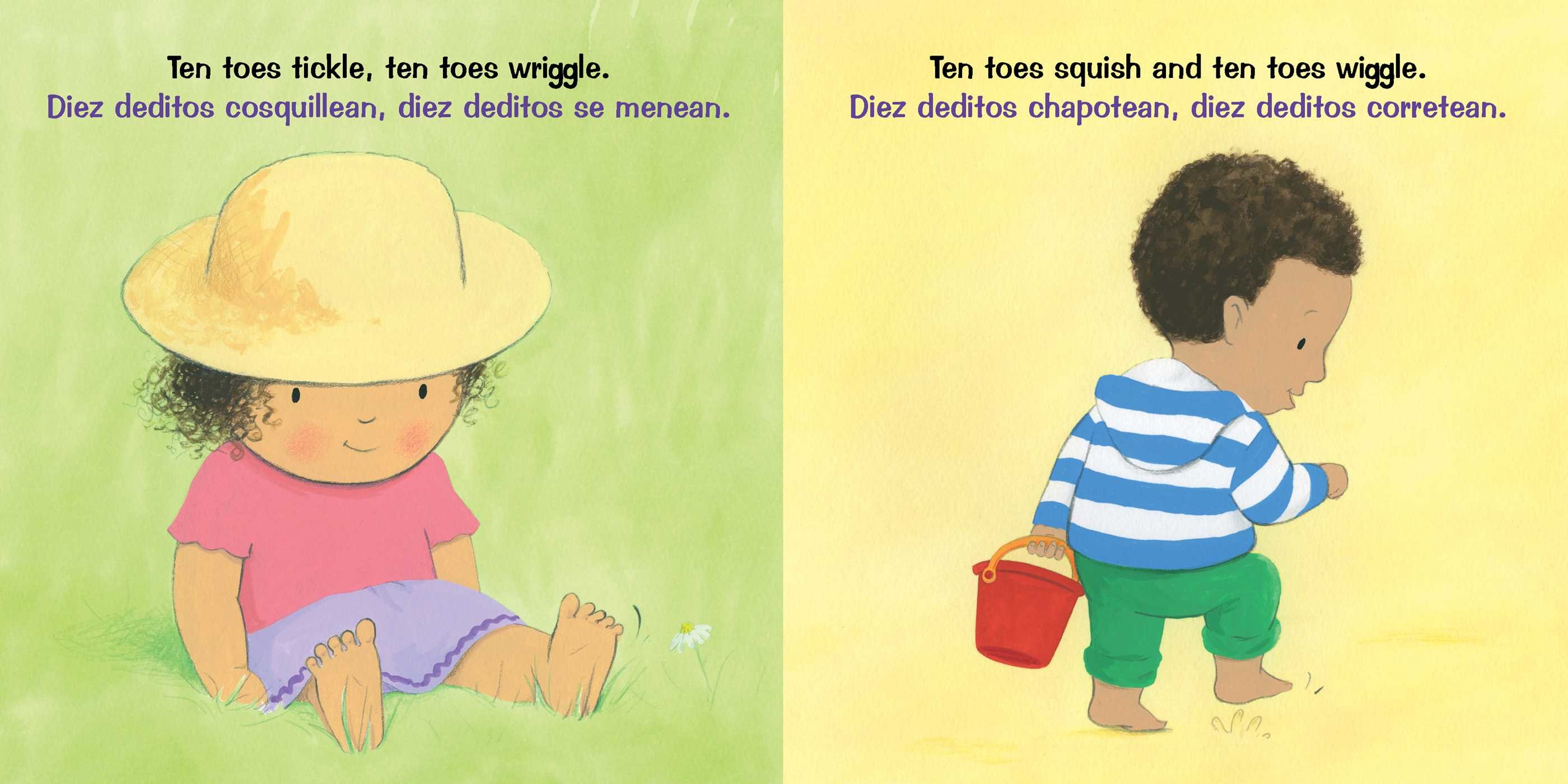 Ten Little Toes, Two Small Feet/Diez deditos de los pies, dos ...