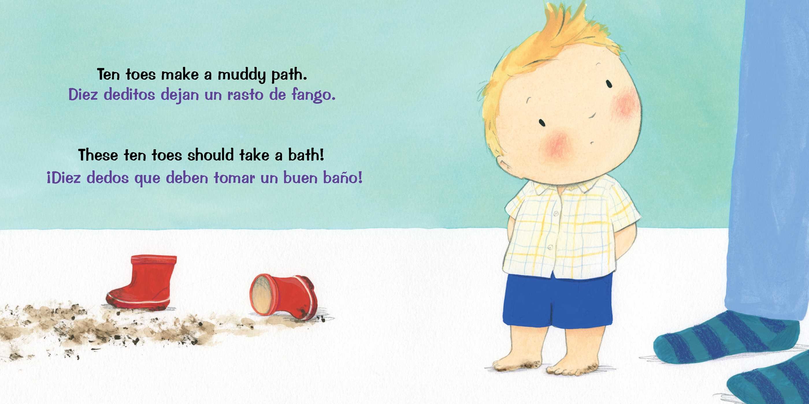 Ten Little Toes, Two Small Feet/Diez deditos de los pies, dos ...