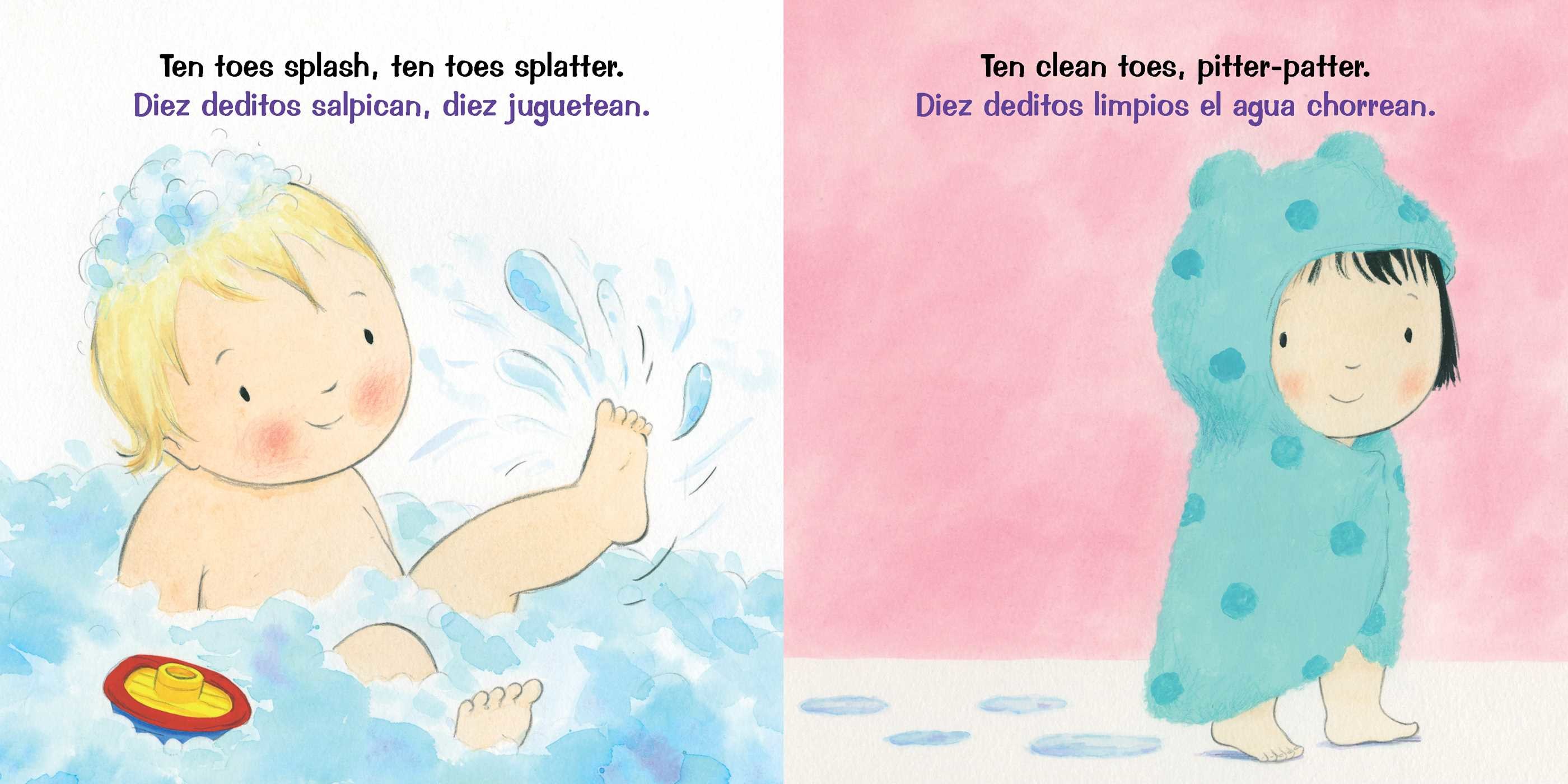 Ten Little Toes, Two Small Feet/Diez deditos de los pies, dos ...