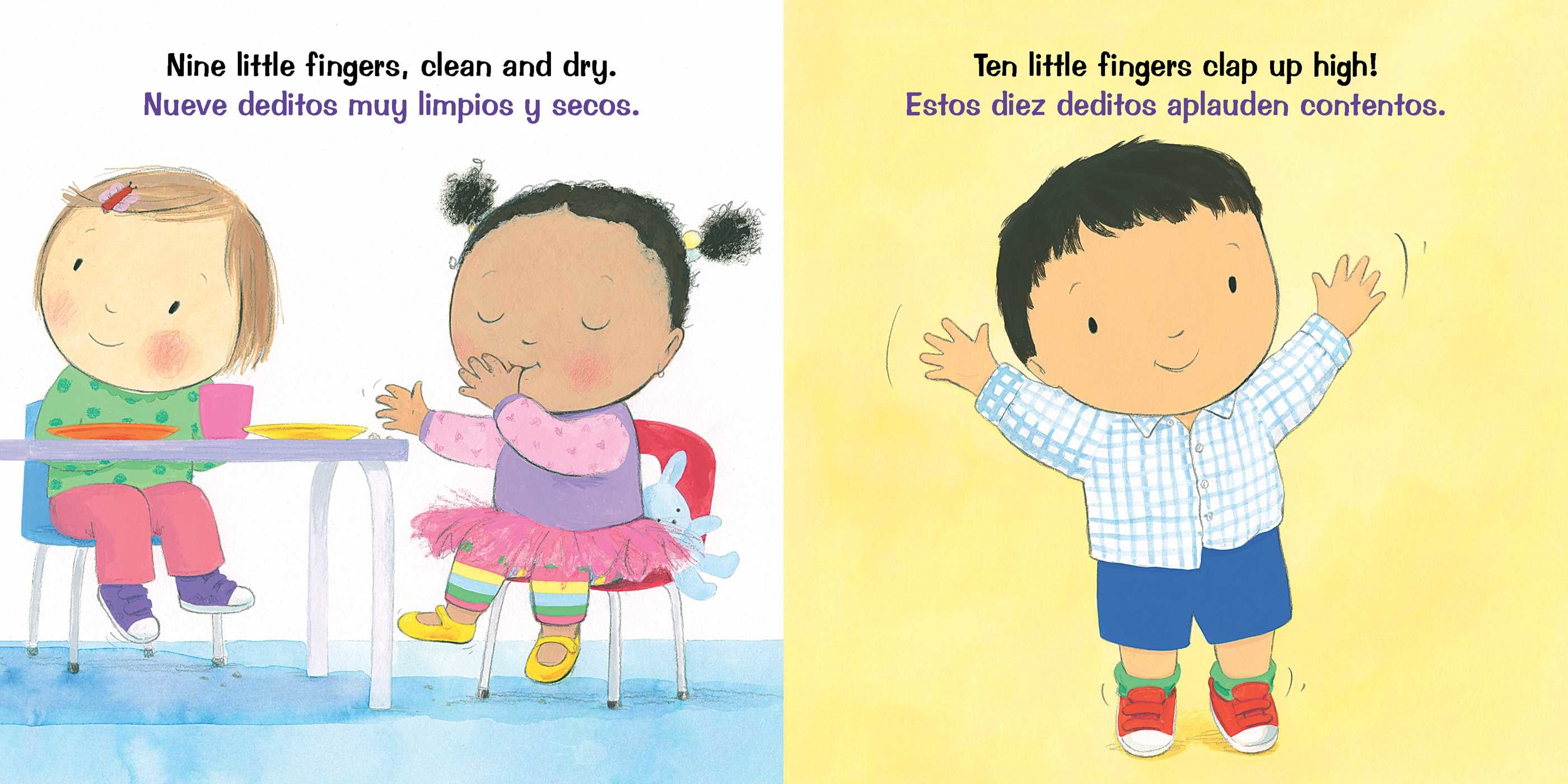 Ten Little Fingers, Two Small Hands/Diez deditos, dos manita | Book by ...