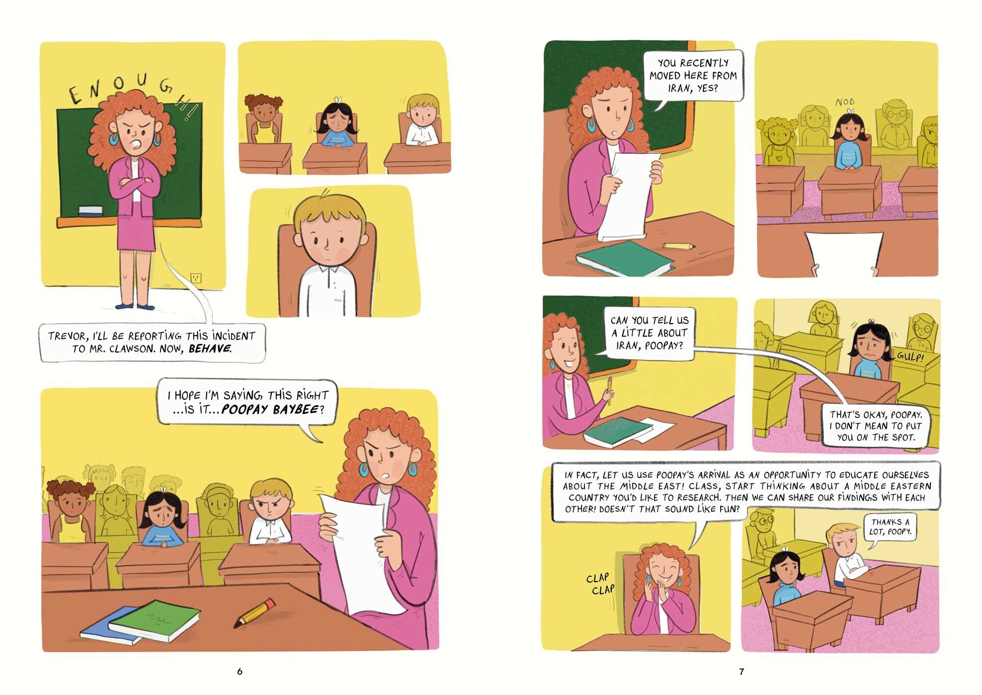 Say Something, Poupeh Babaee!: A Graphic Novel | Book by Haleh Massey ...
