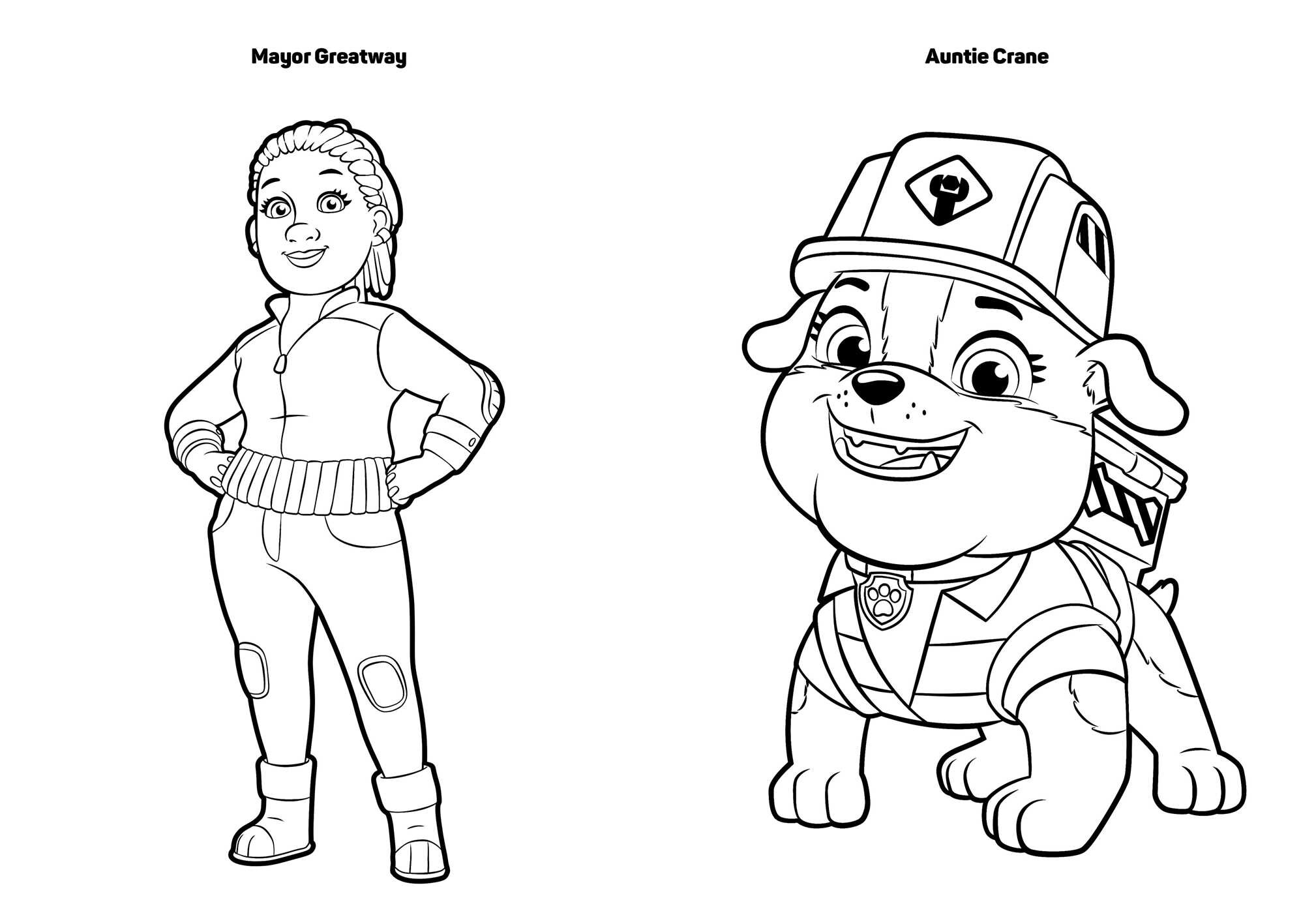 Rubble & Crew: My First Big Book of Coloring (A Paw Patrol Rubble ...