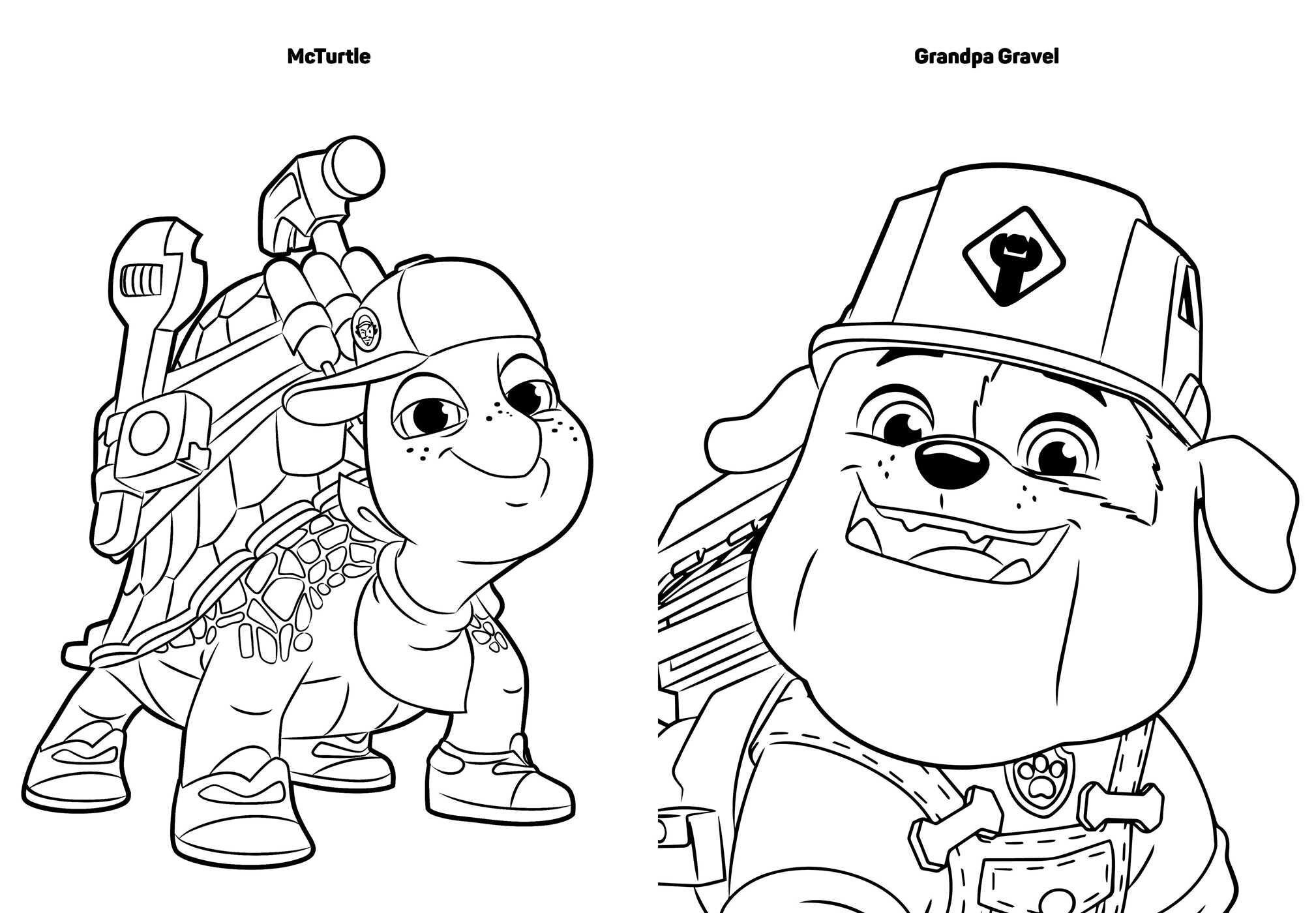 Rubble & Crew: My First Big Book of Coloring (A Paw Patrol Rubble ...