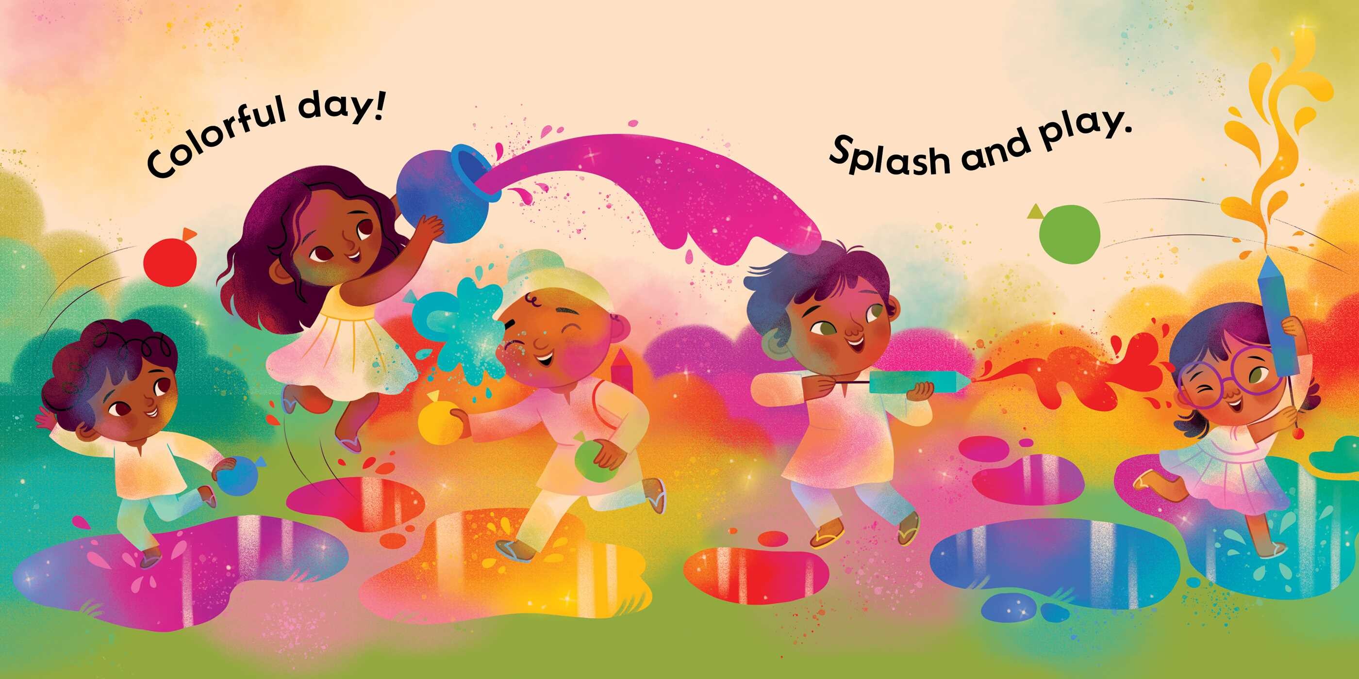 Holi: Colors of Love (An Our Neighborhood Series Board Book for ...