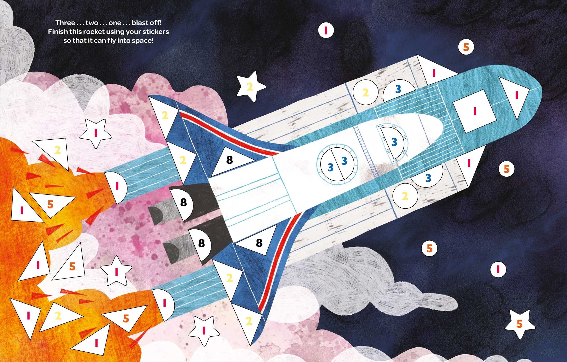 Crayola: Outer Space Sticker by Number (A Crayola Sticker Activity Book ...