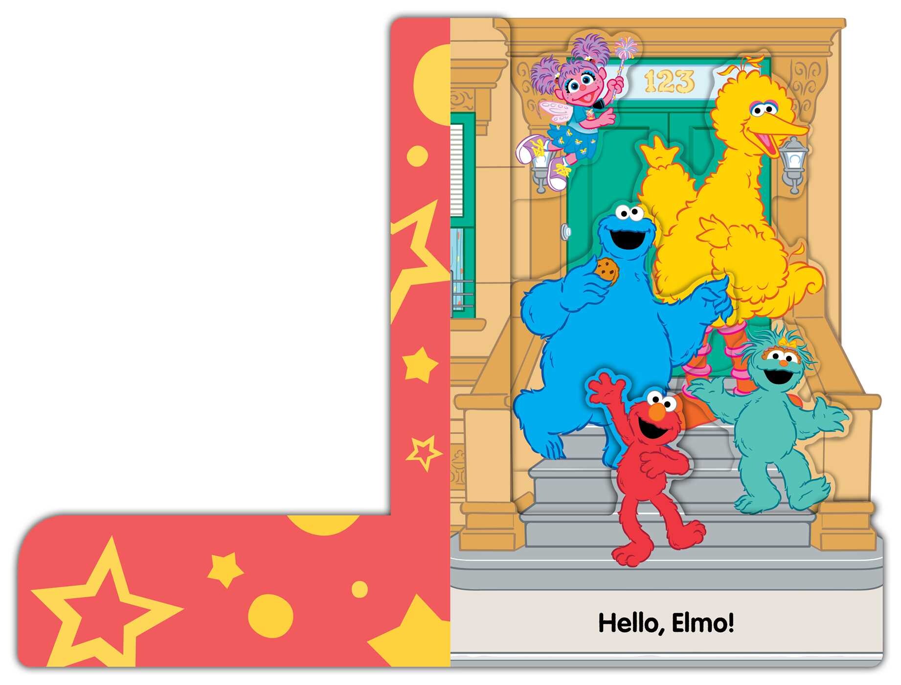 Sesame Street: Hello, Friends! (A Sesame Street Elmo and Friends Shaped ...