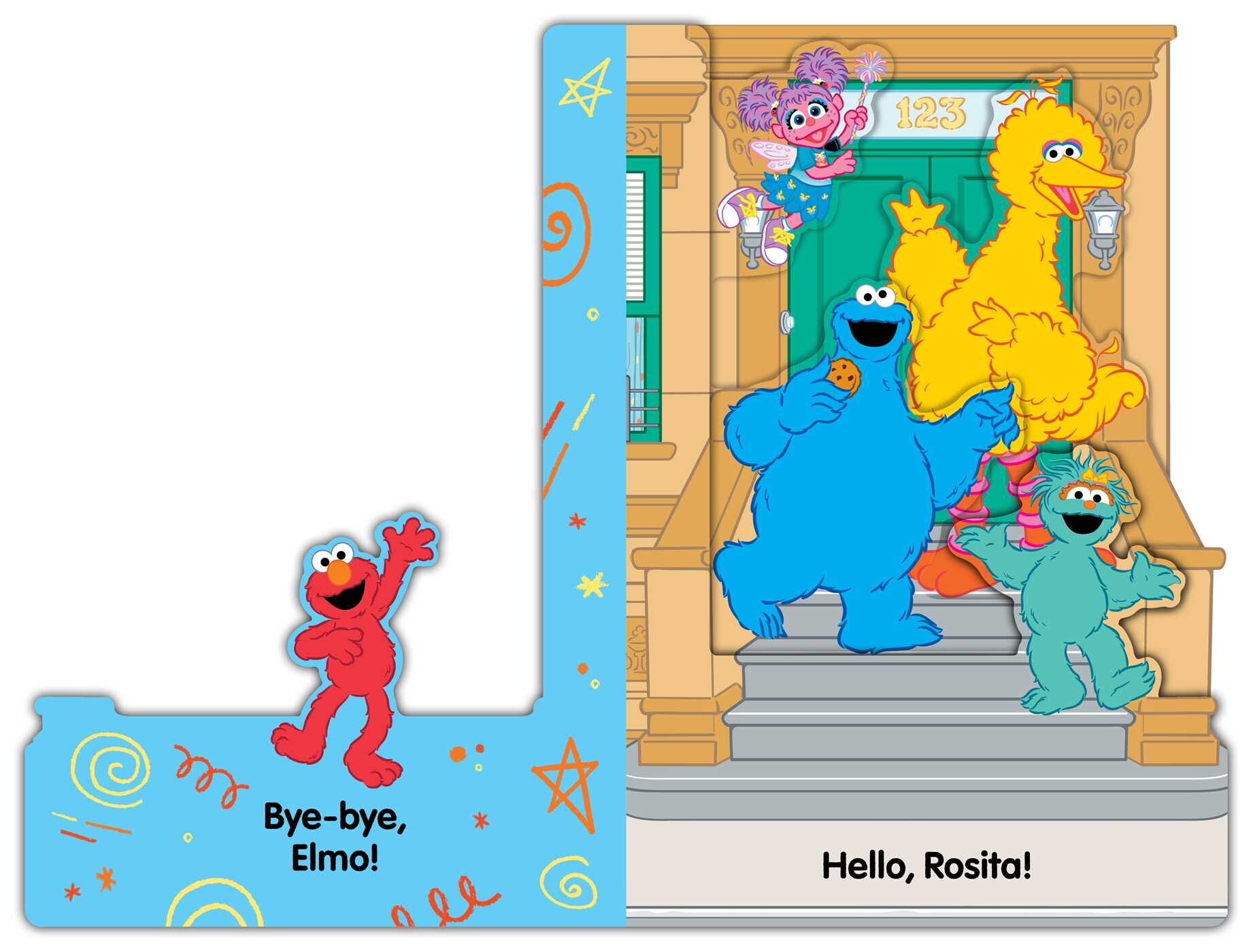 Sesame Street: Hello, Friends! (A Sesame Street Elmo and Friends Shaped ...