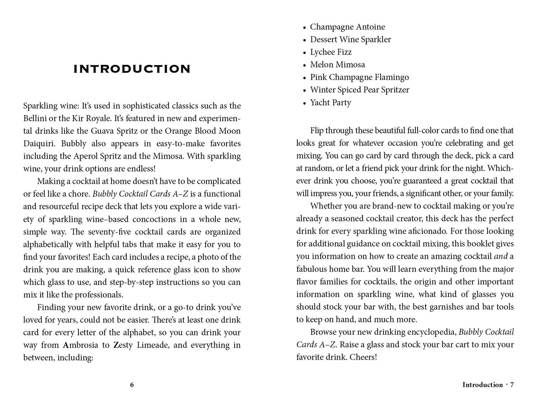 Bubbly Cocktail Cards A–Z - Book Summary & Video | Official Publisher ...