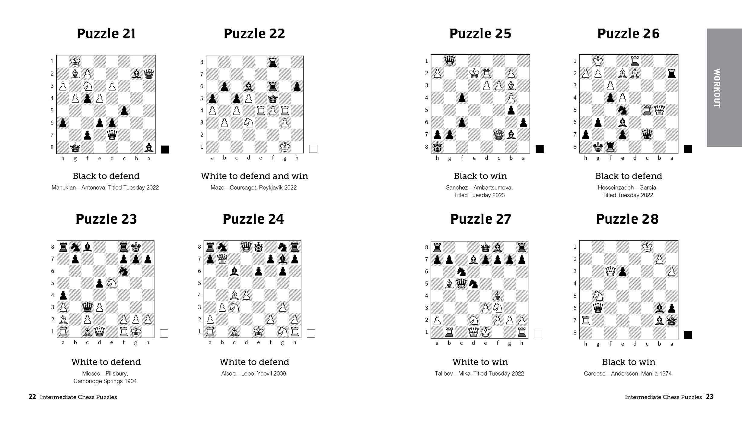 Intermediate Chess Puzzles | Book by Martin Bennedik | Official ...