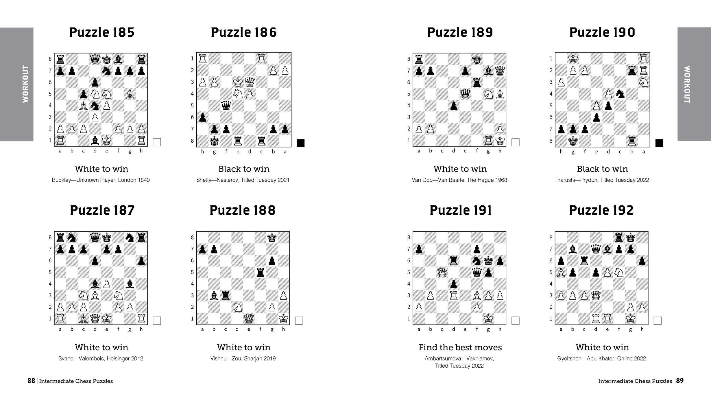 Intermediate Chess Puzzles | Book by Martin Bennedik | Official ...