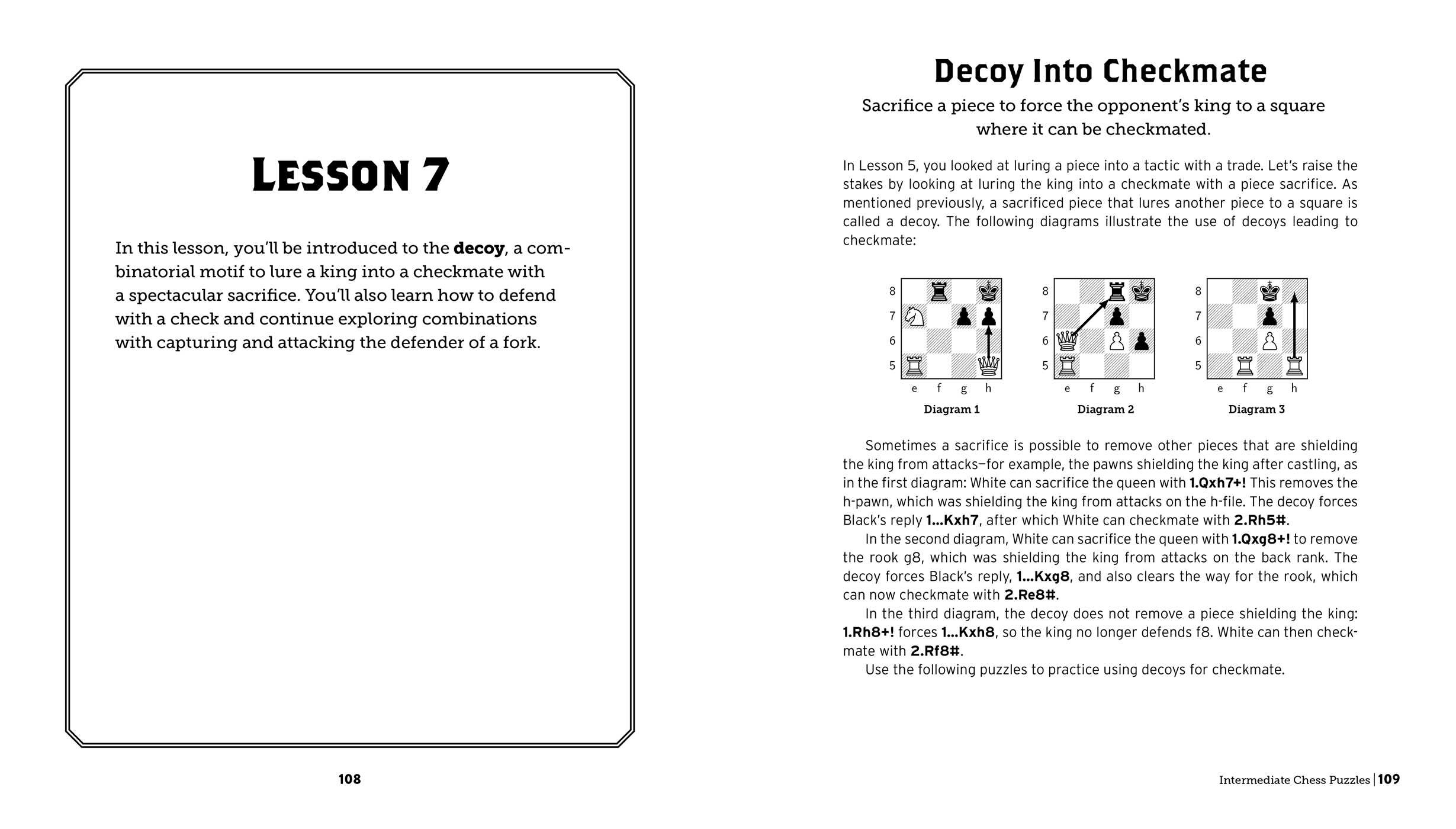 Intermediate Chess Puzzles | Book by Martin Bennedik | Official ...