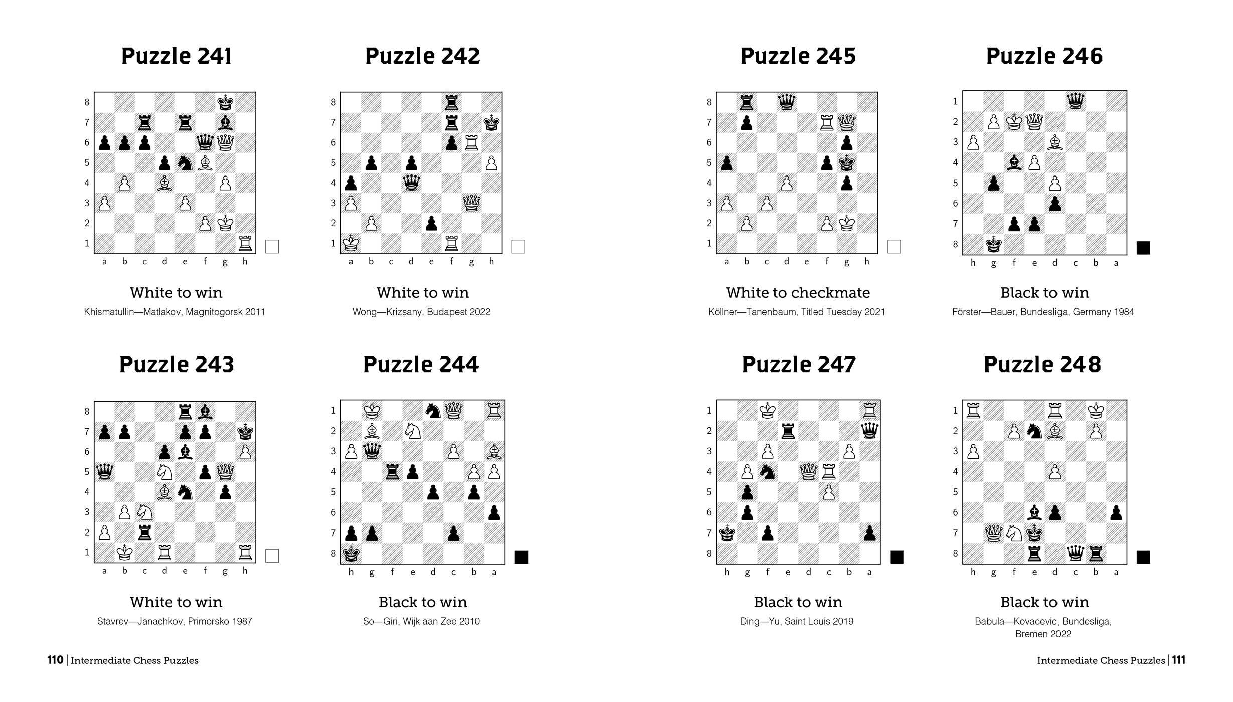 Intermediate Chess Puzzles | Book by Martin Bennedik | Official ...