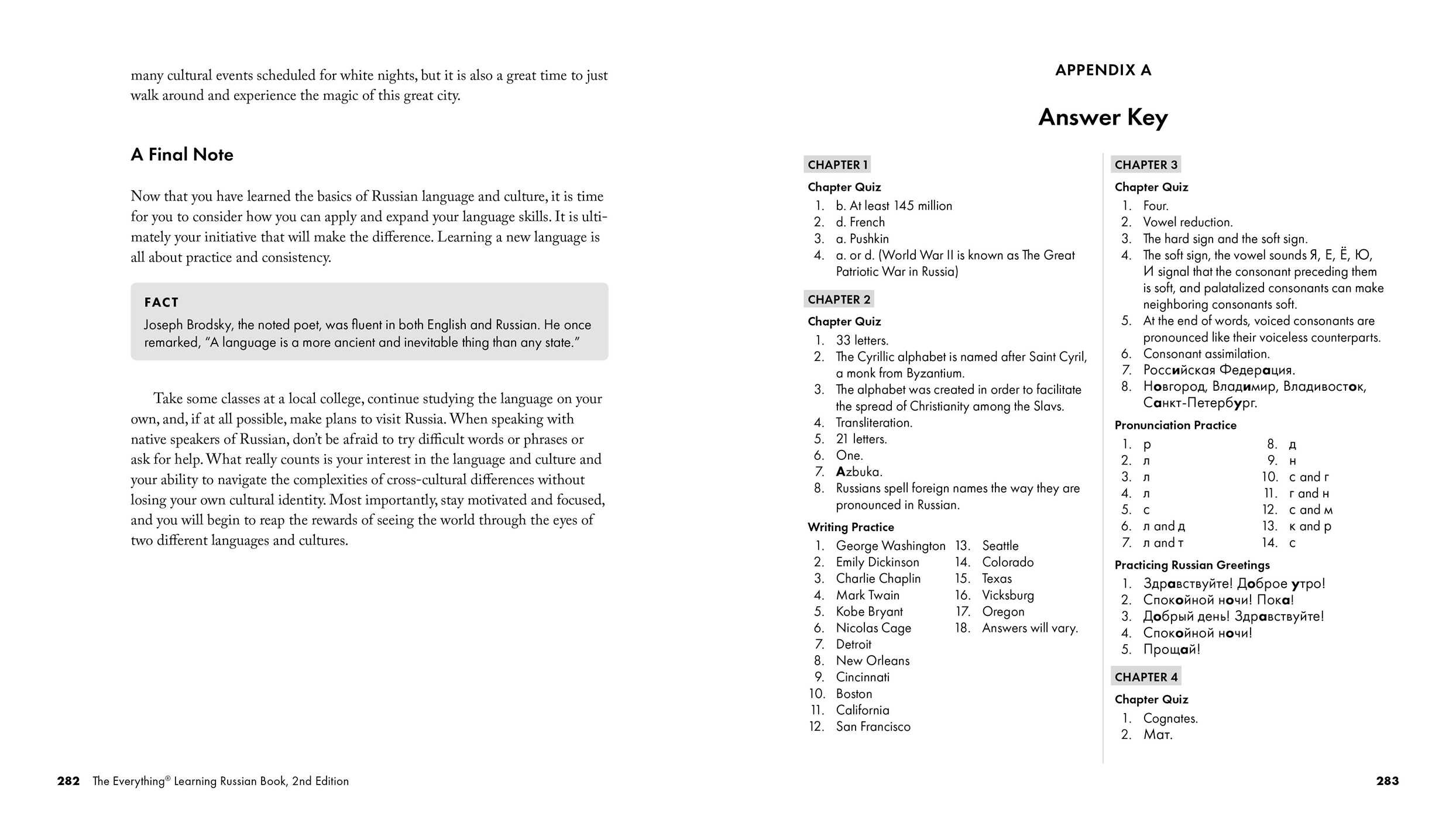 The Everything Learning Russian Book, 2nd Edition | Book by Yulia ...