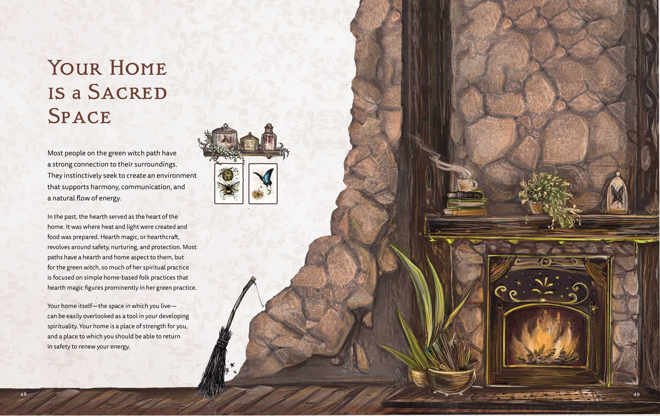 The Green Witch Illustrated | Book by Arin Murphy-Hiscock, Sara Richard ...