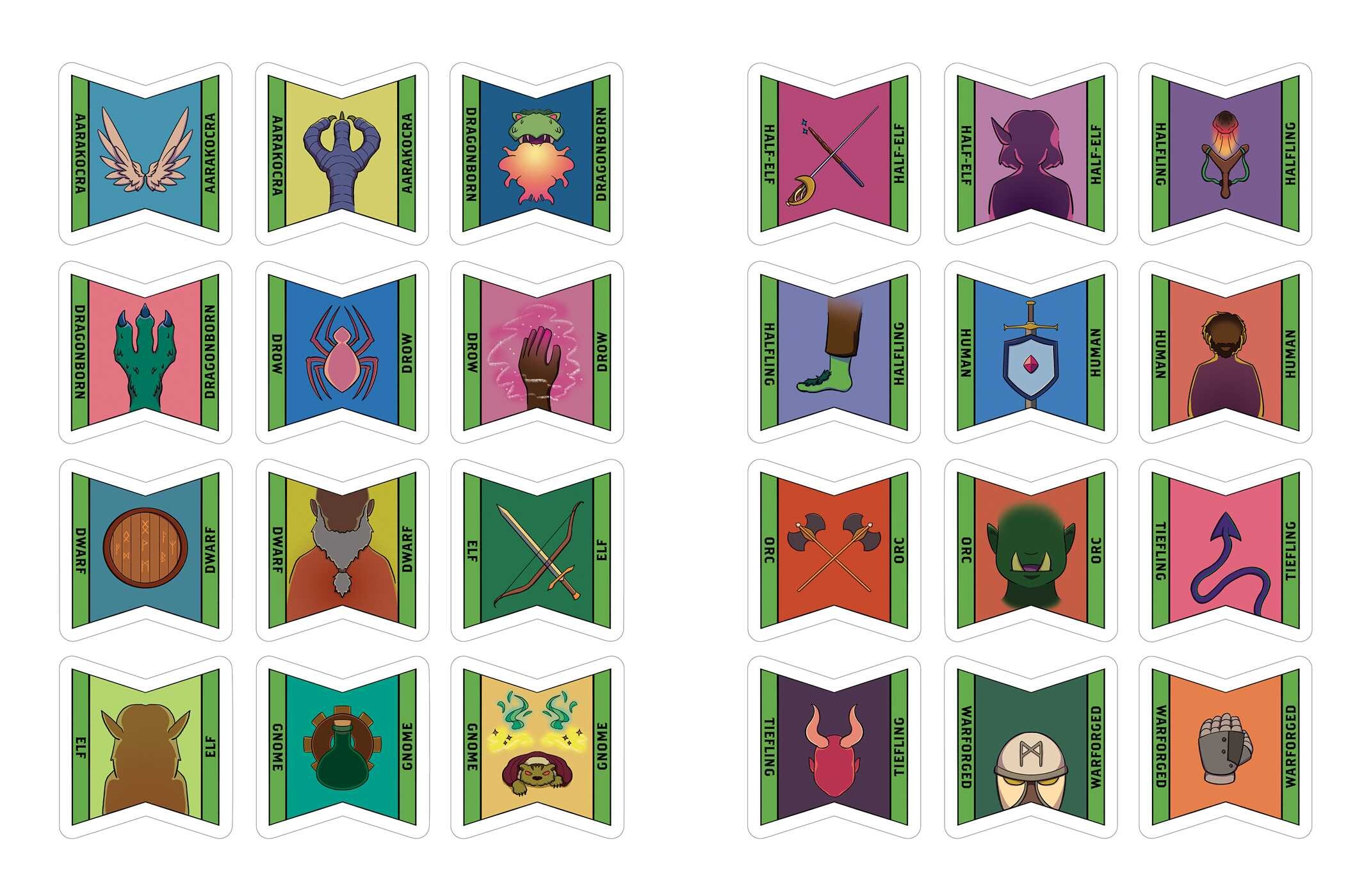 The Düngeonmeister RPG Sticker Book | Book by Jef Aldrich, Jon Taylor ...