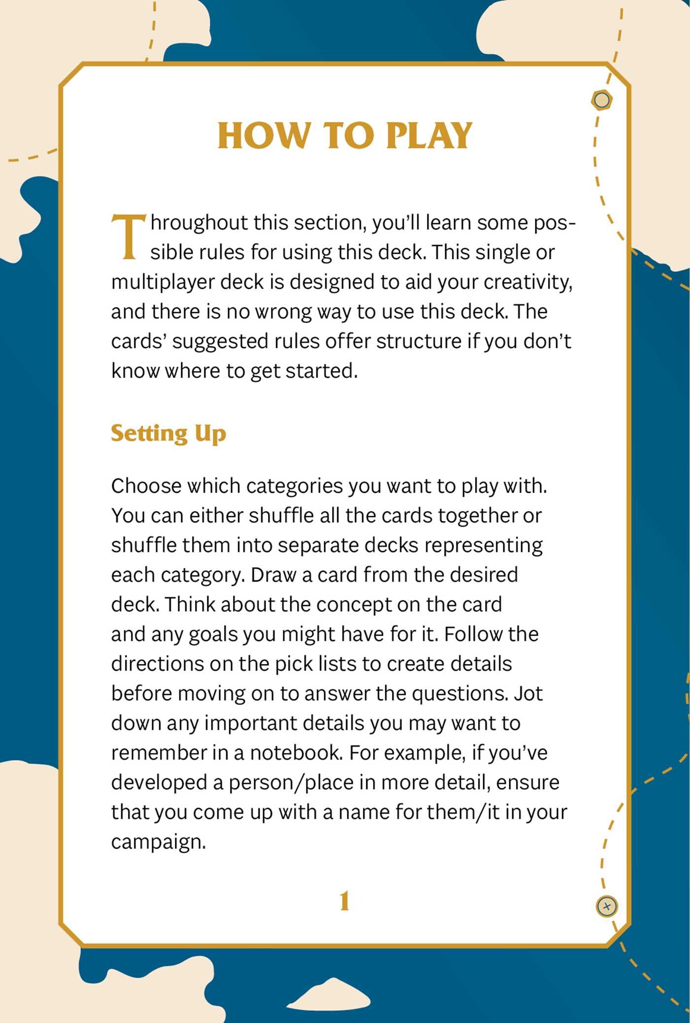 The Ultimate RPG Worldbuilding Deck - Book Summary & Video | Official ...