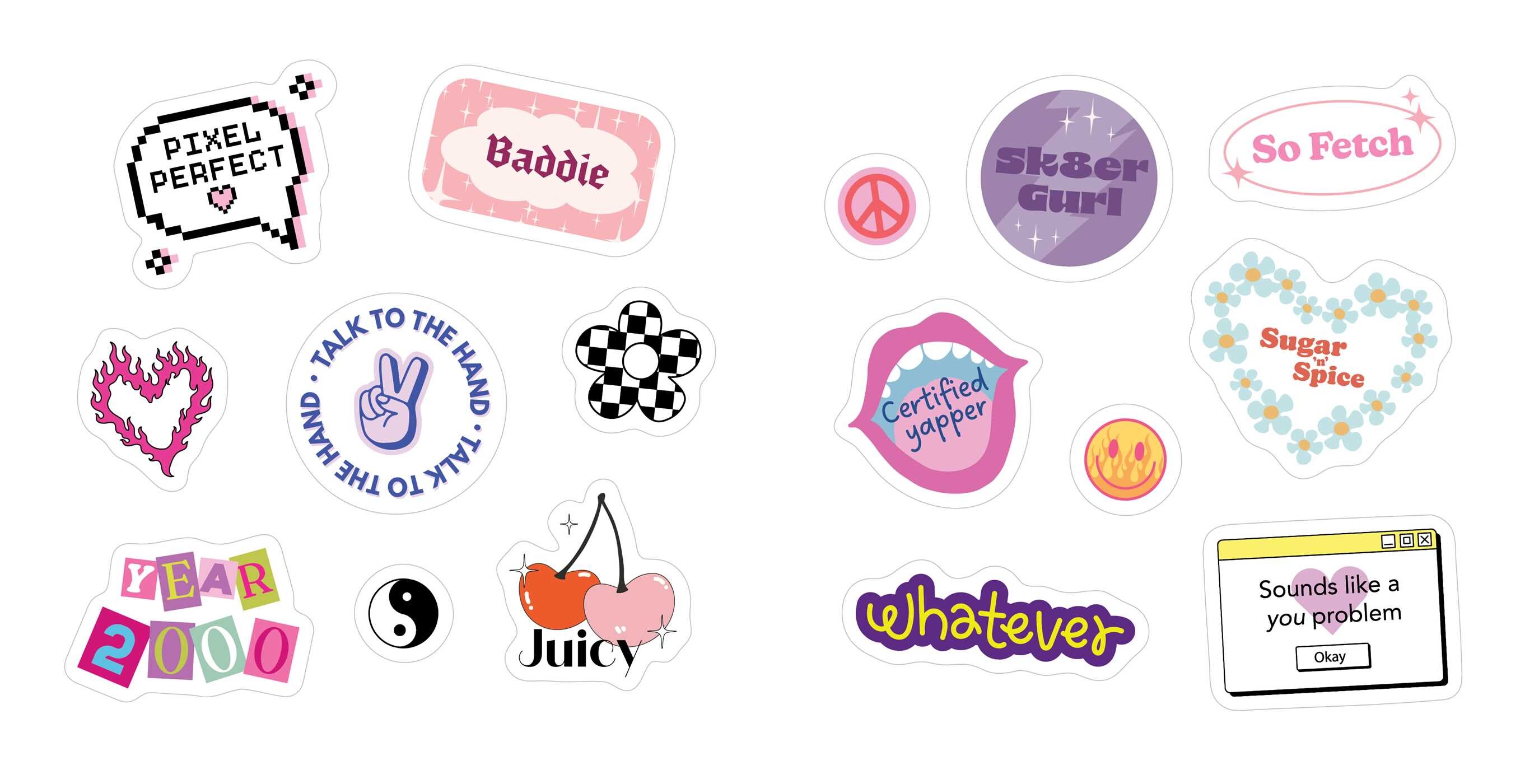 Y2K Stickers | Book by Adams Media | Official Publisher Page | Simon ...