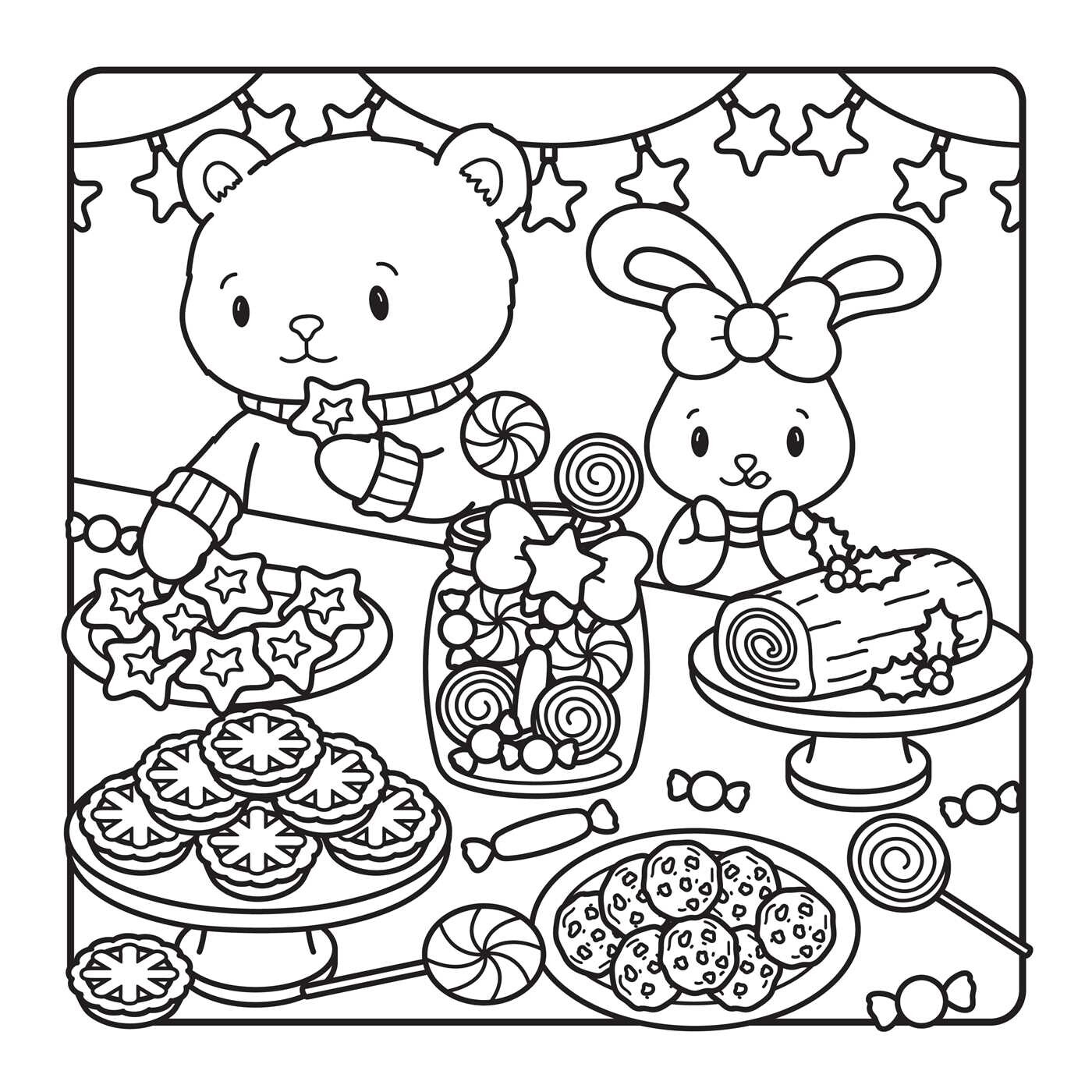 The Snuggly Winter Coloring Book | Book by Gaynor Carradice | Official ...