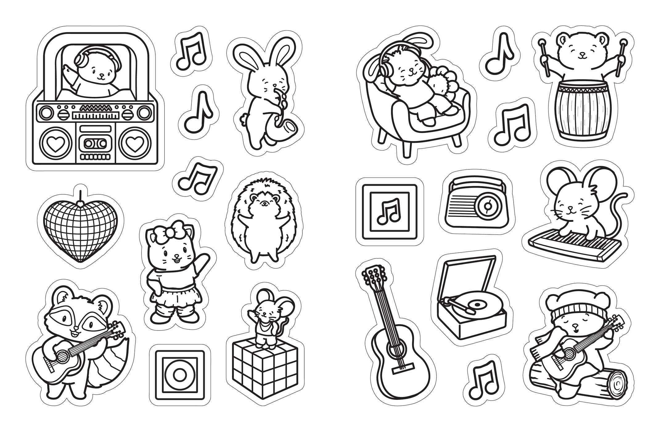 Color Your Own Stickers | Book by Gaynor Carradice | Official Publisher ...