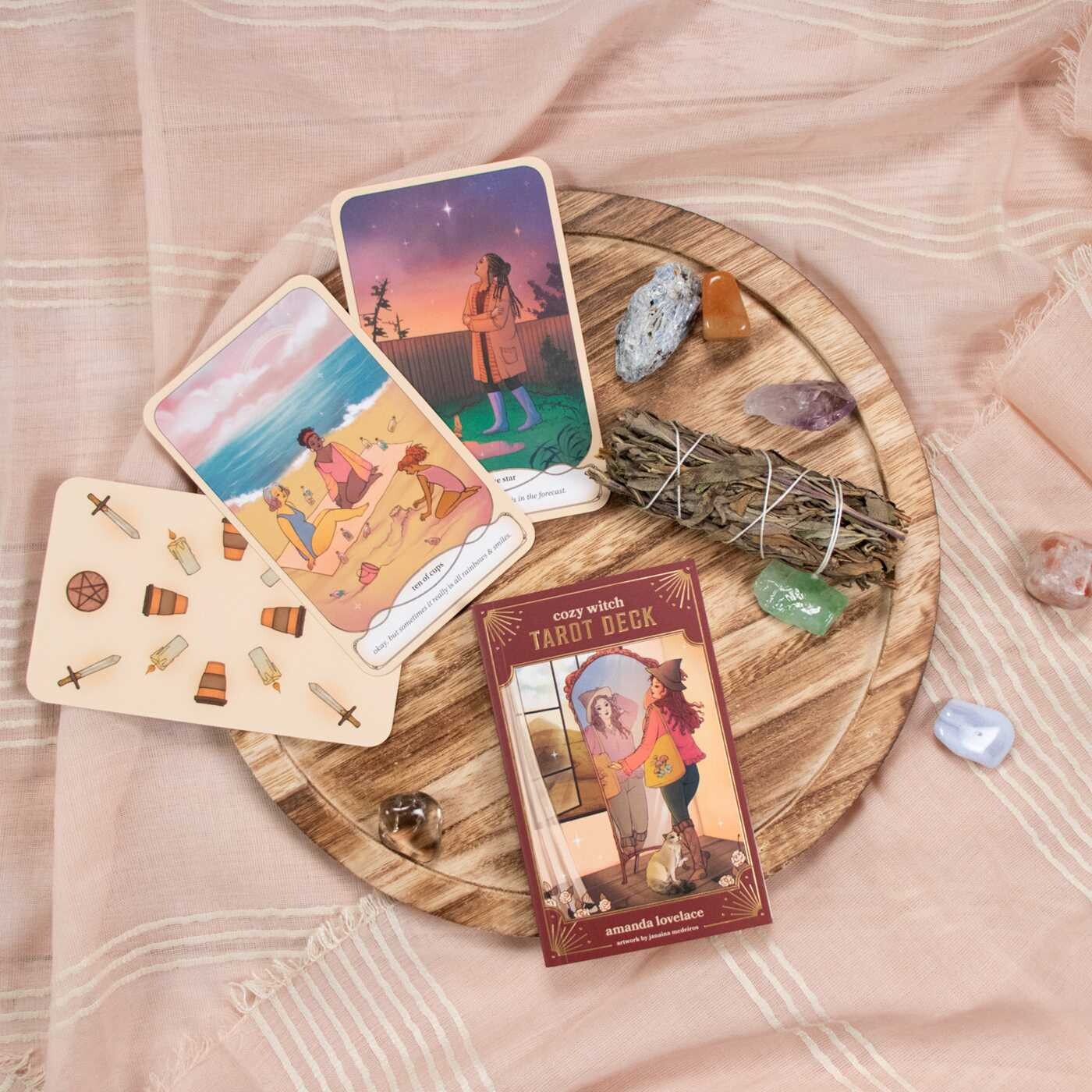 Cozy Witch Tarot Deck and Guidebook - Book Summary & Video | Official ...