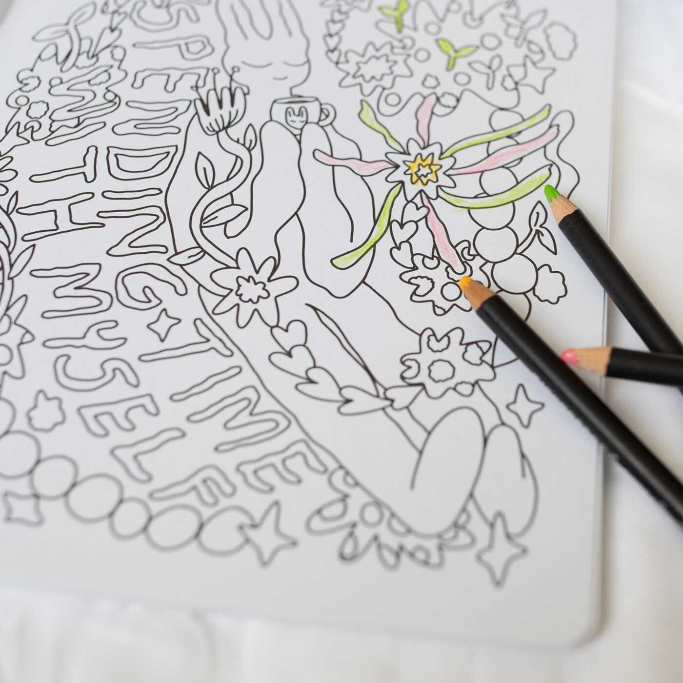 The Yumiverse Mindful Coloring Book | Book by Yumi Sakugawa | Official ...