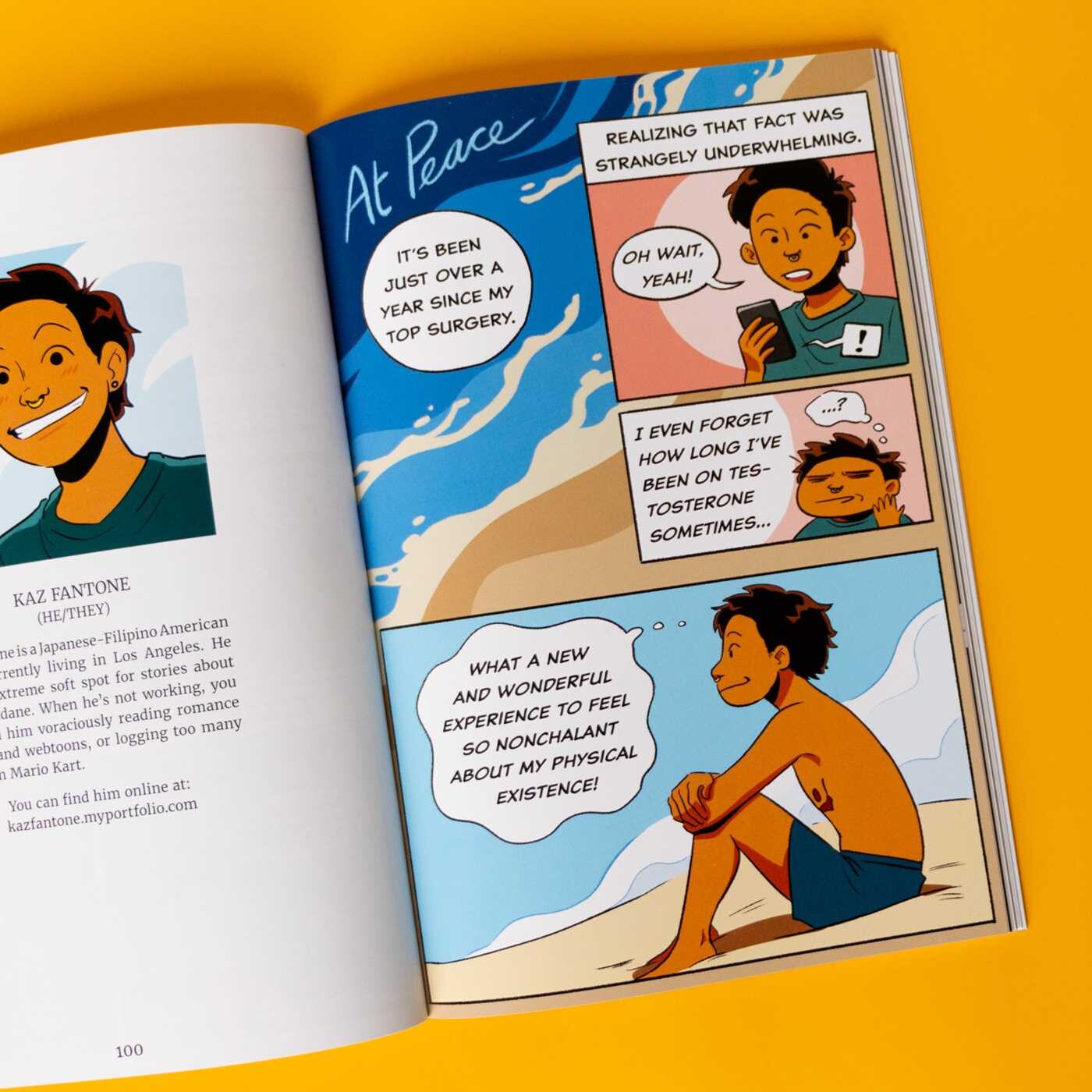 The Out Side: Trans & Nonbinary Comics | Book by The Kao, Min ...