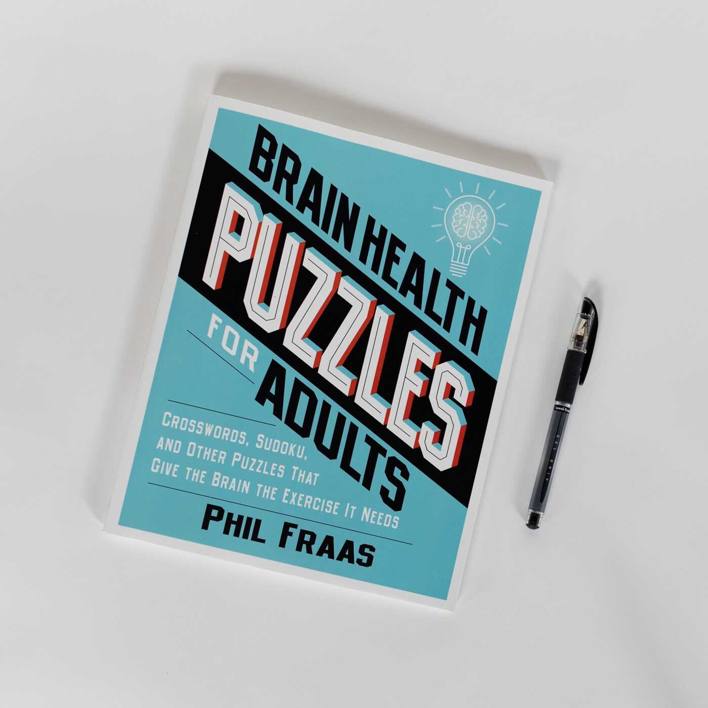Brain Health Puzzles for Adults | Book by Phil Fraas | Official ...