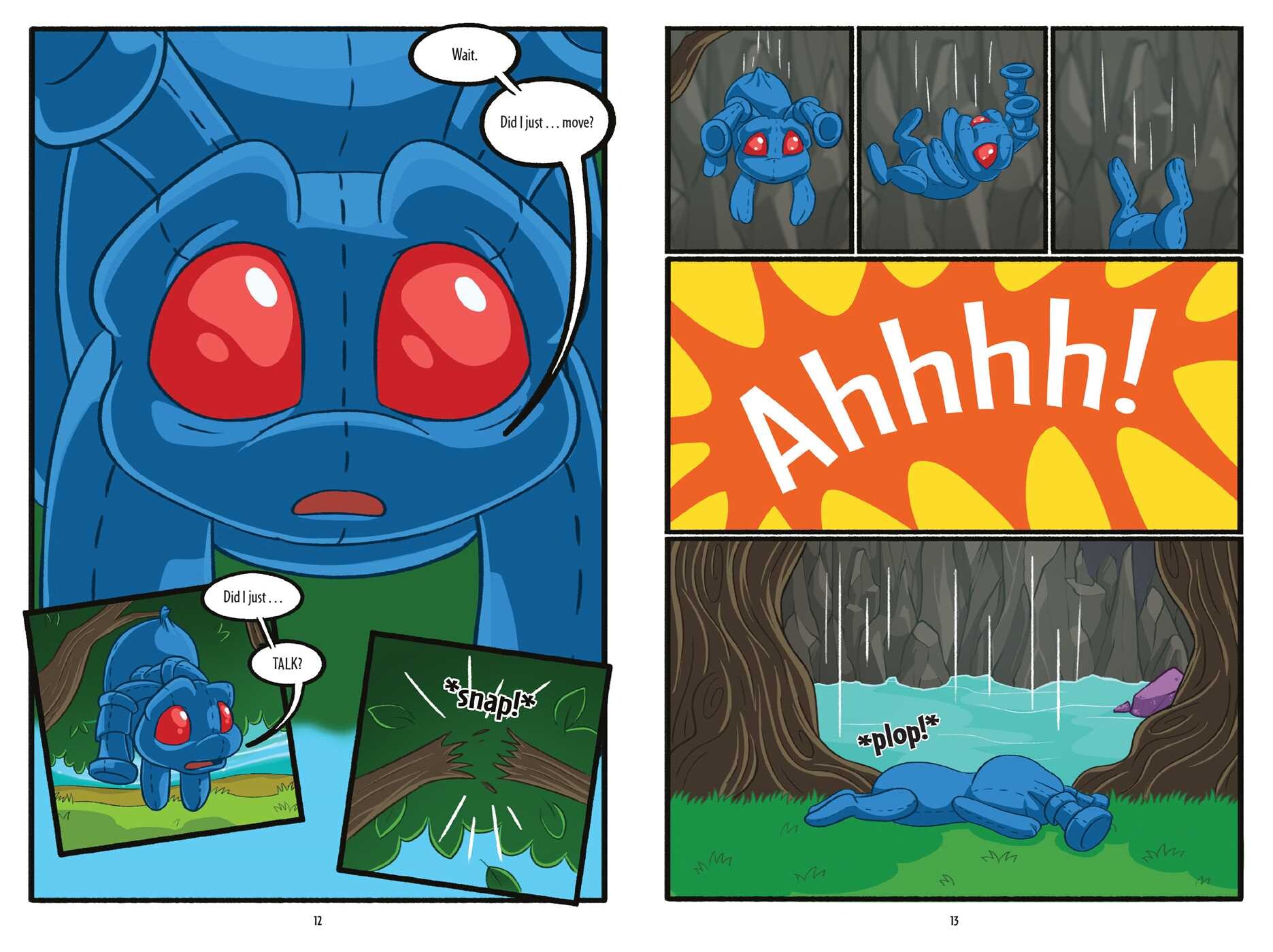 Neopets: The Discarded Magical Blue Grundo Plushie of Prosperity | Book ...