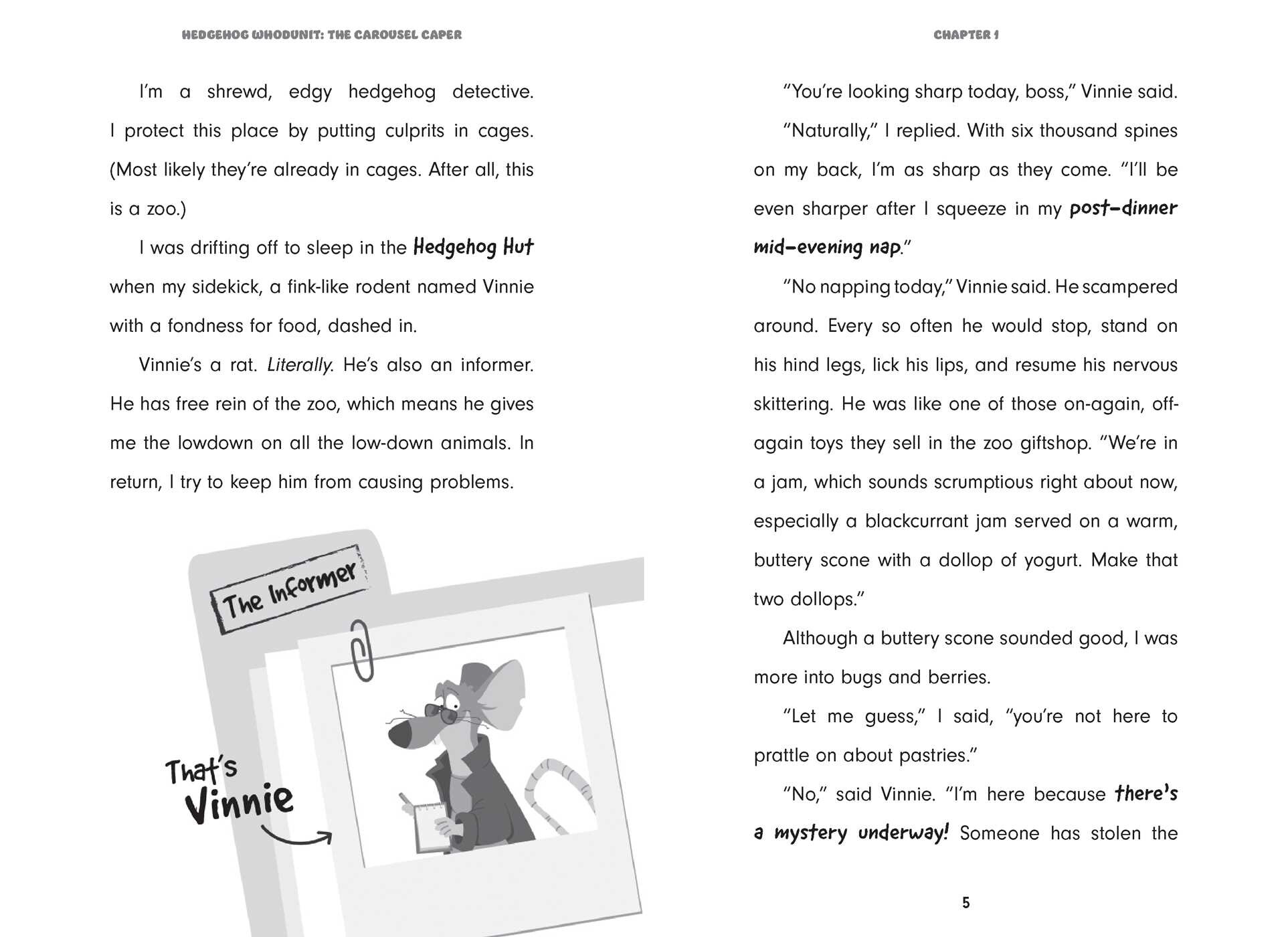 Hedgehog Whodunit: The Carousel Caper | Book by Heather Preusser, Gal ...