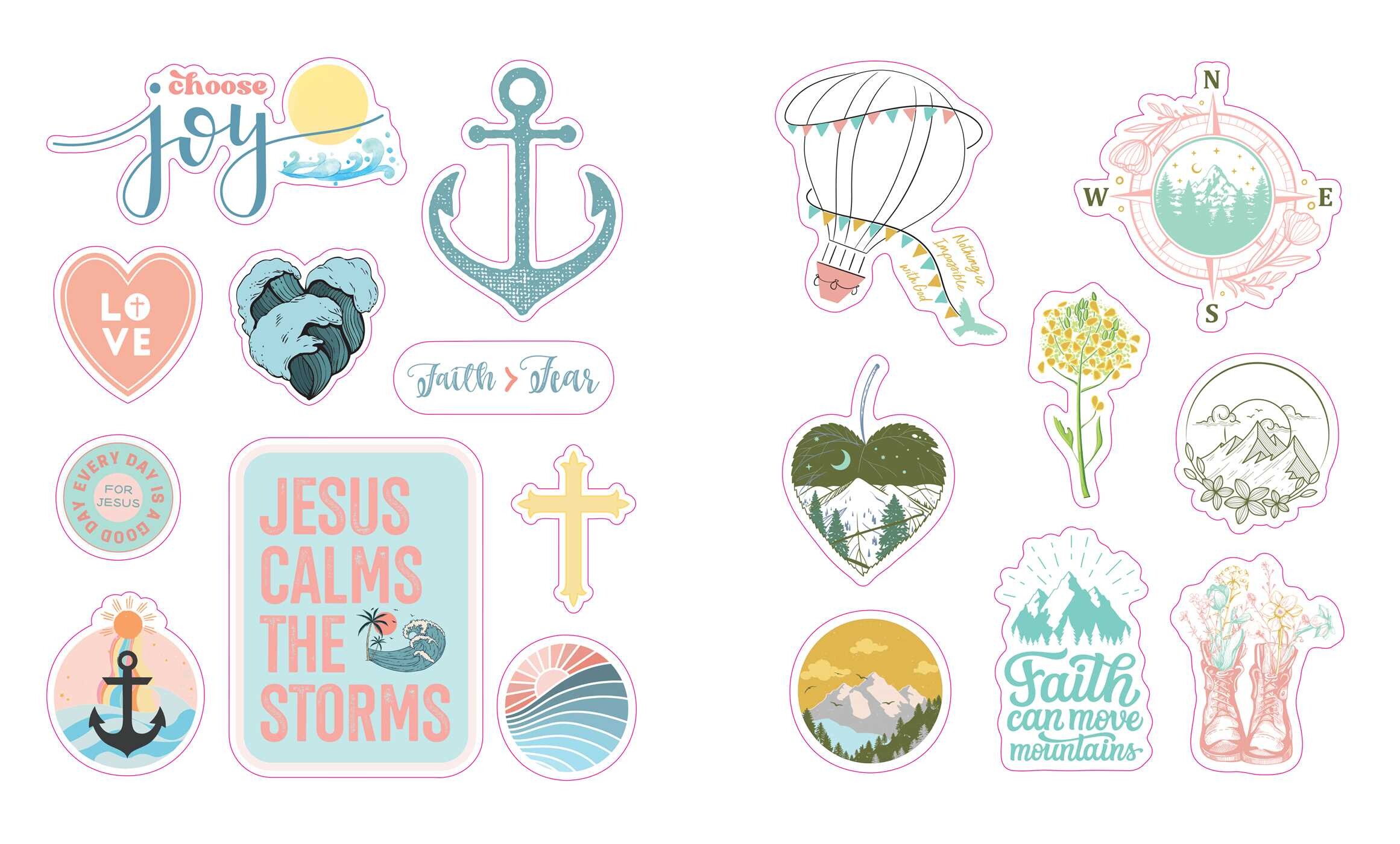 Sticker Inspirations | Book by Amen Editions, Andrews McMeel Publishing ...