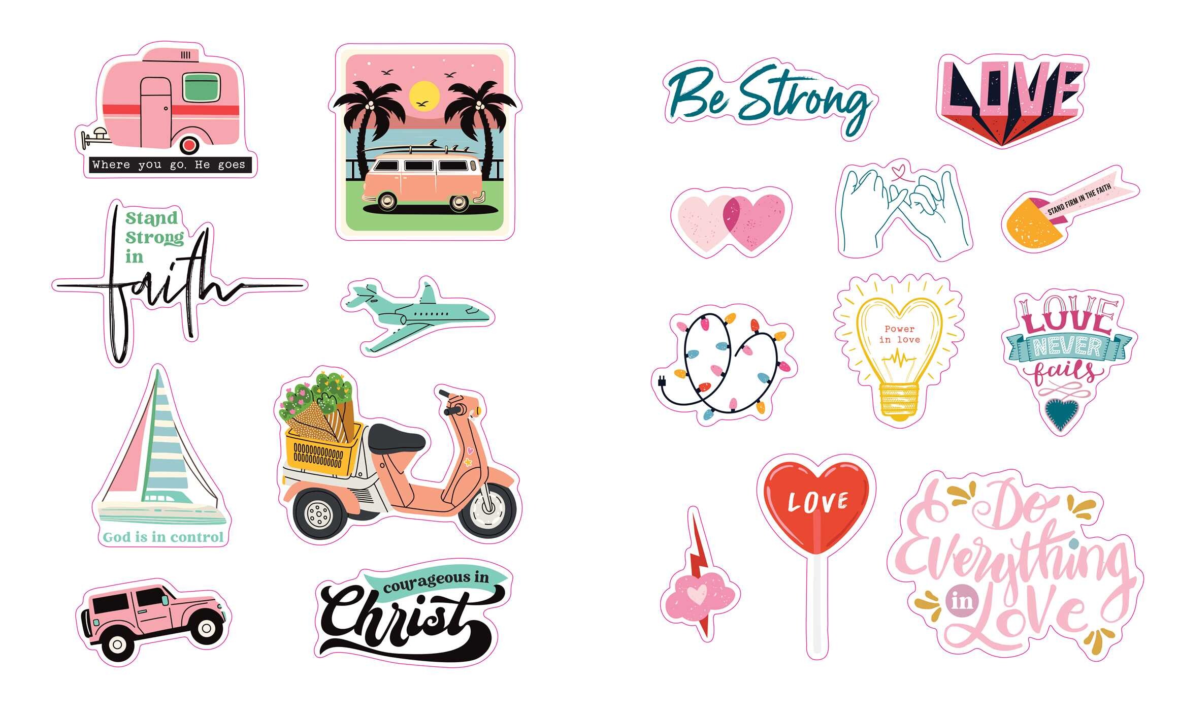 Sticker Inspirations | Book by Amen Editions, Andrews McMeel Publishing ...