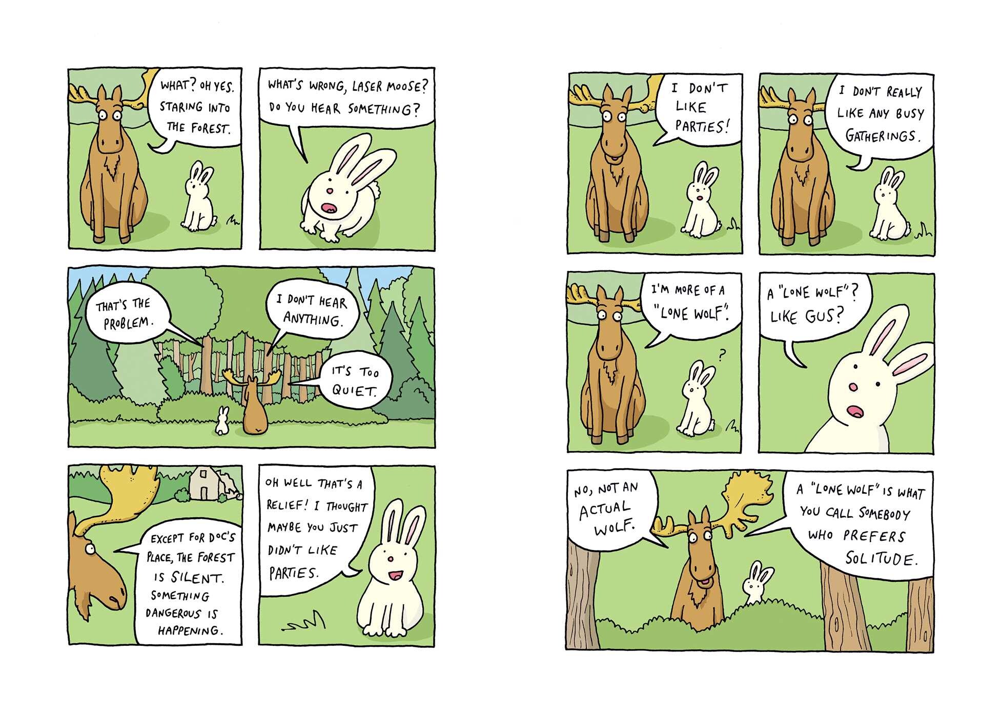 Laser Moose and Rabbit Boy: Spidermania | Book by Doug Savage ...