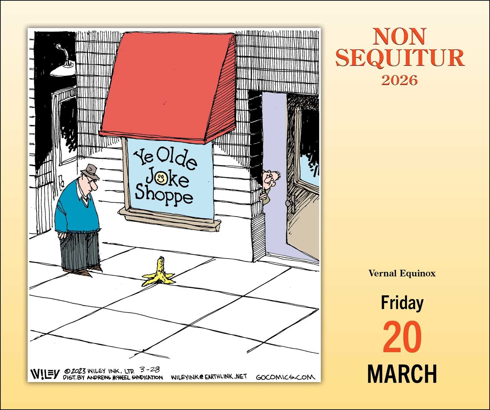 Non Sequitur 2026 Day-to-Day Calendar - Book Summary & Video | Official ...