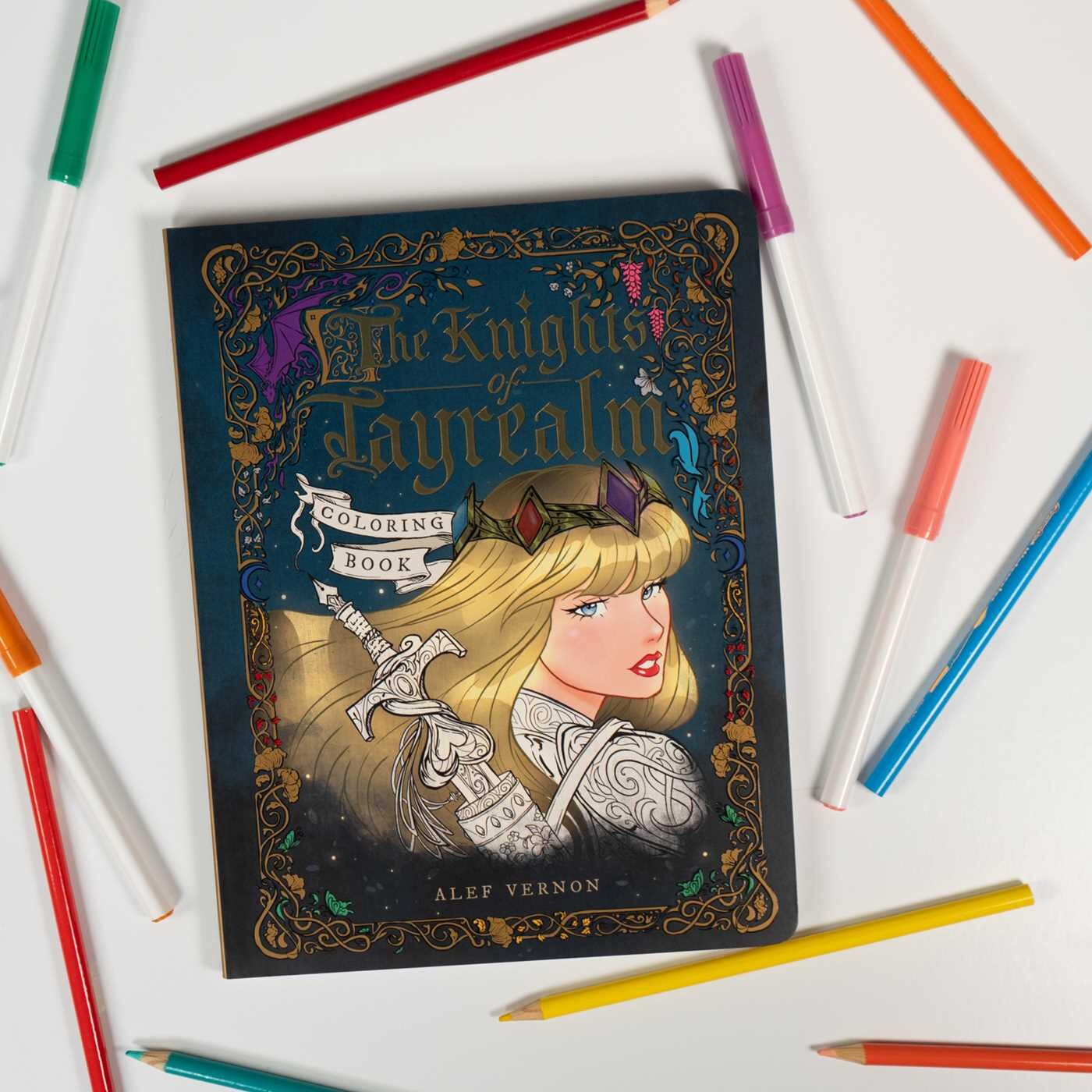 The Knights of Tayrealm Coloring Book | Book by Alef Vernon | Official ...