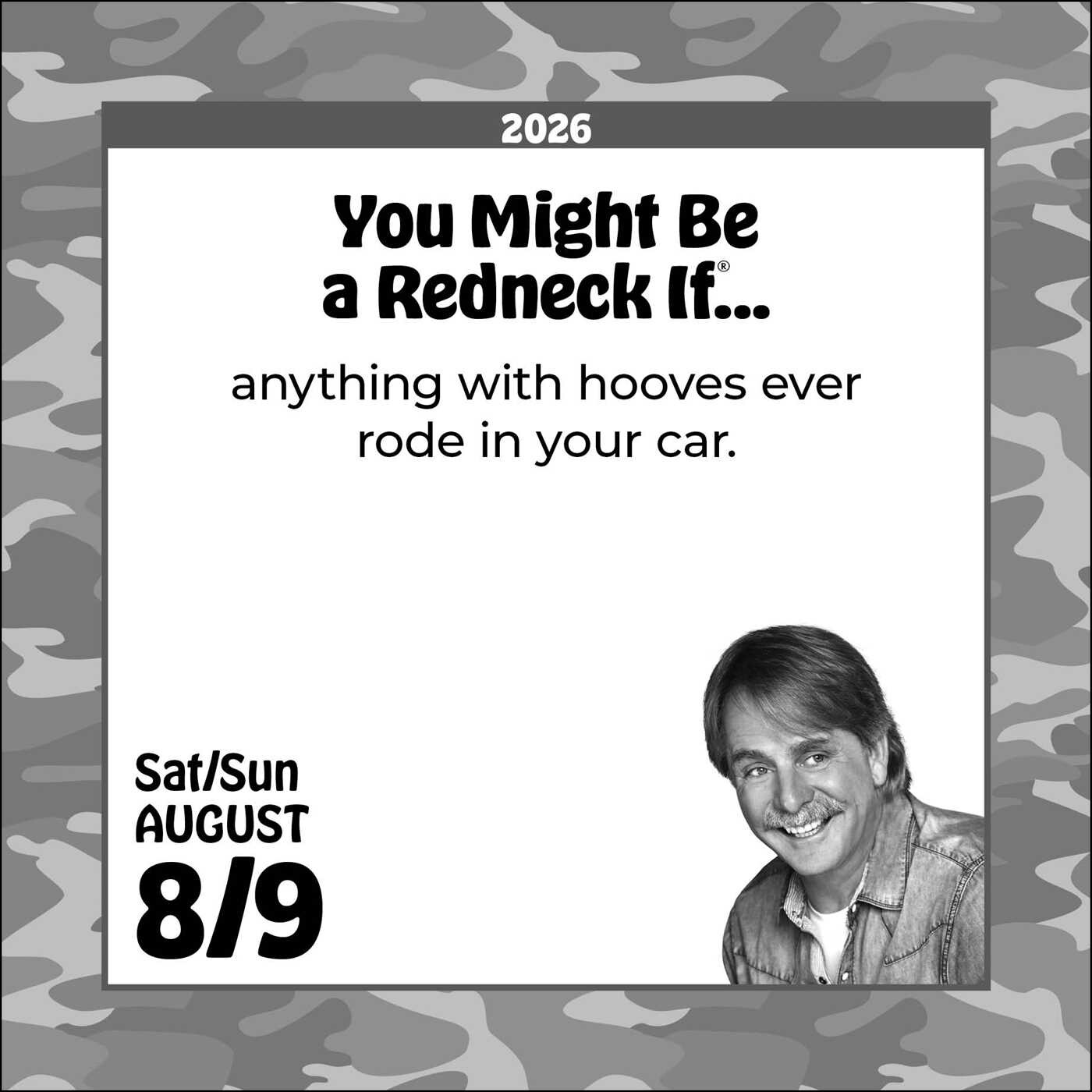 Jeff Foxworthy's You Might Be A Redneck If. . . 2026 Day-to-Day ...