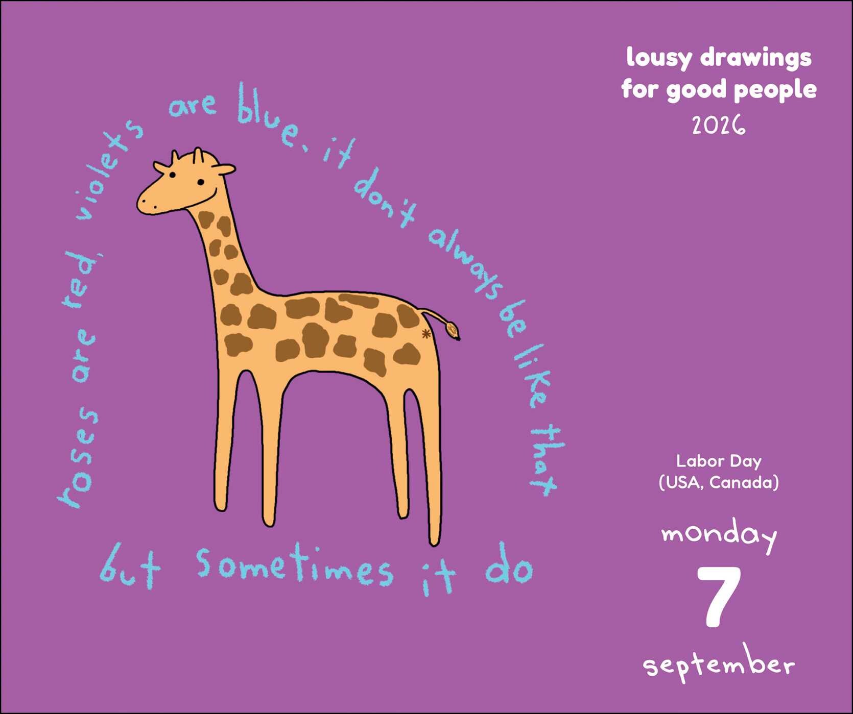 Lousy Drawings for Good People 2026 Day-to-Day Calendar - Book Summary ...