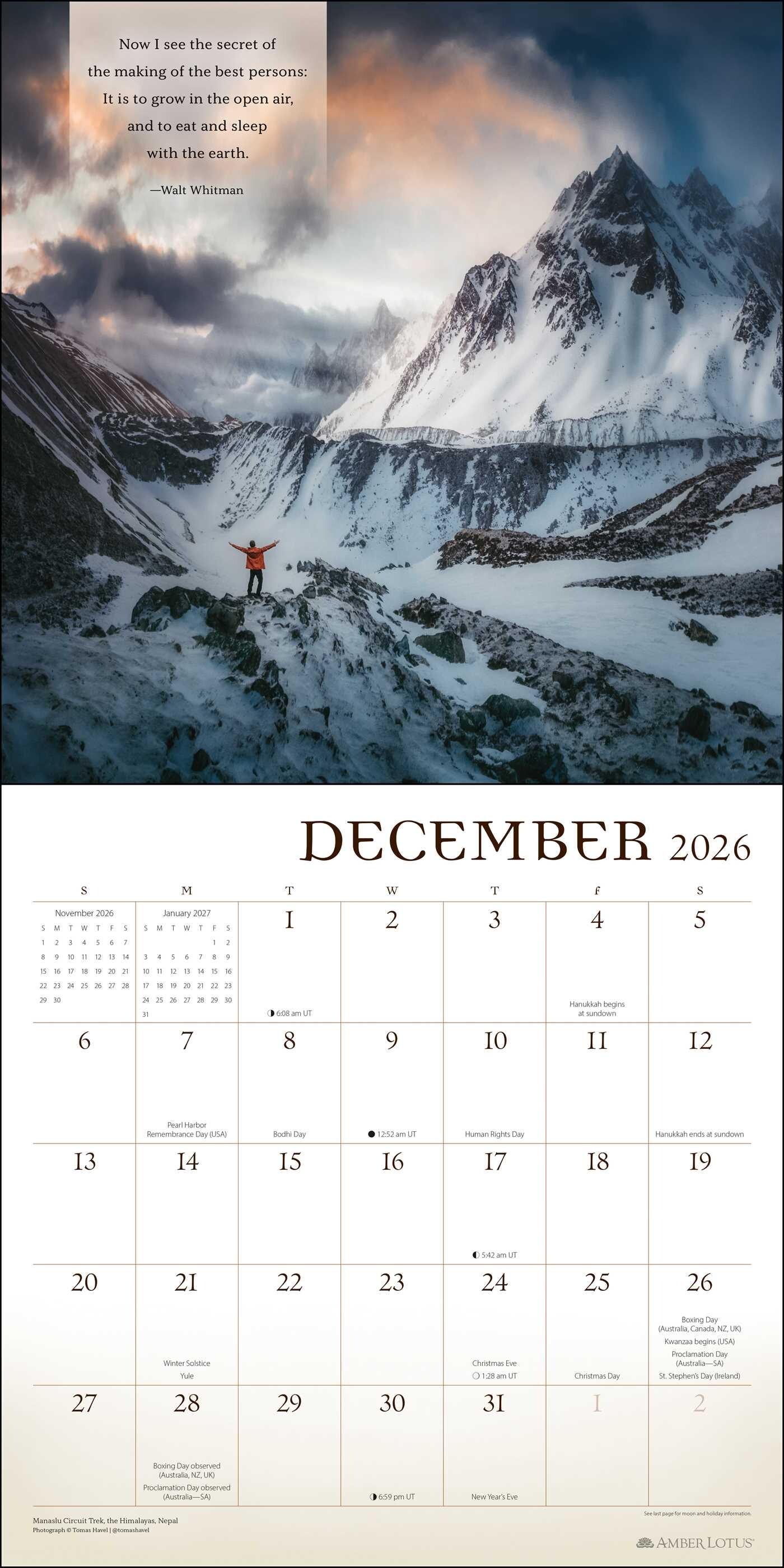 Wanderlust 2026 Wall Calendar - Book Summary & Video | Official ...