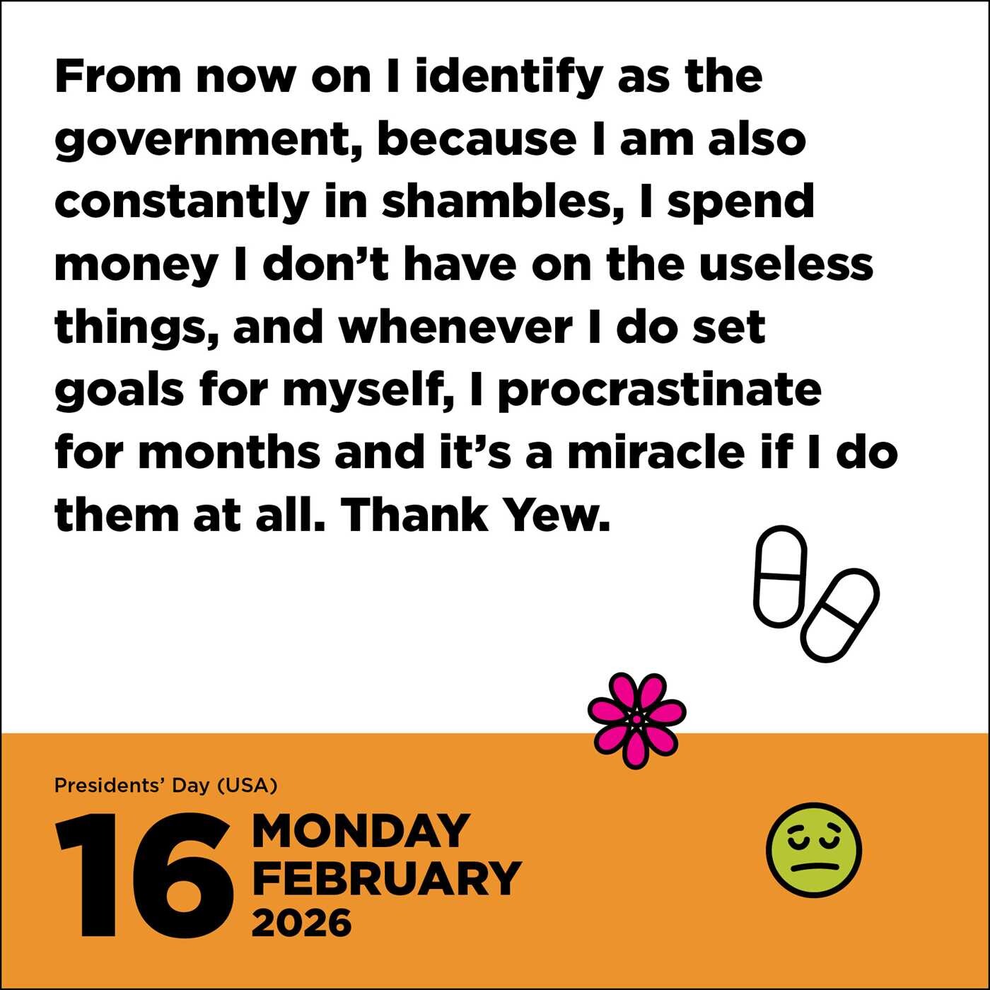 Thank Yew 2026 Day-to-Day Calendar - Book Summary & Video | Official ...