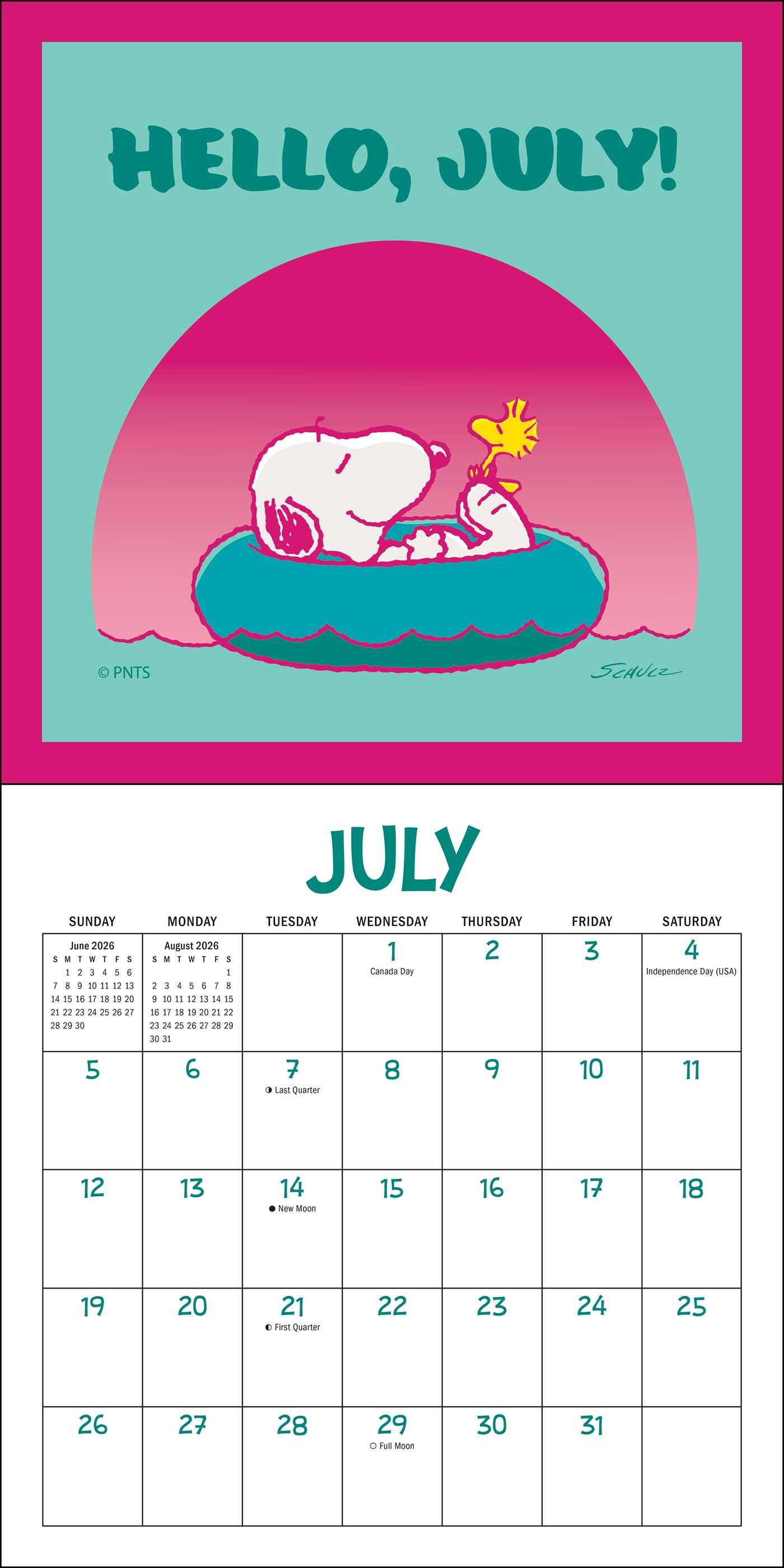 Peanuts®: @Snoopygrams 2026 Mini Wall Calendar - Book Summary & Video ...