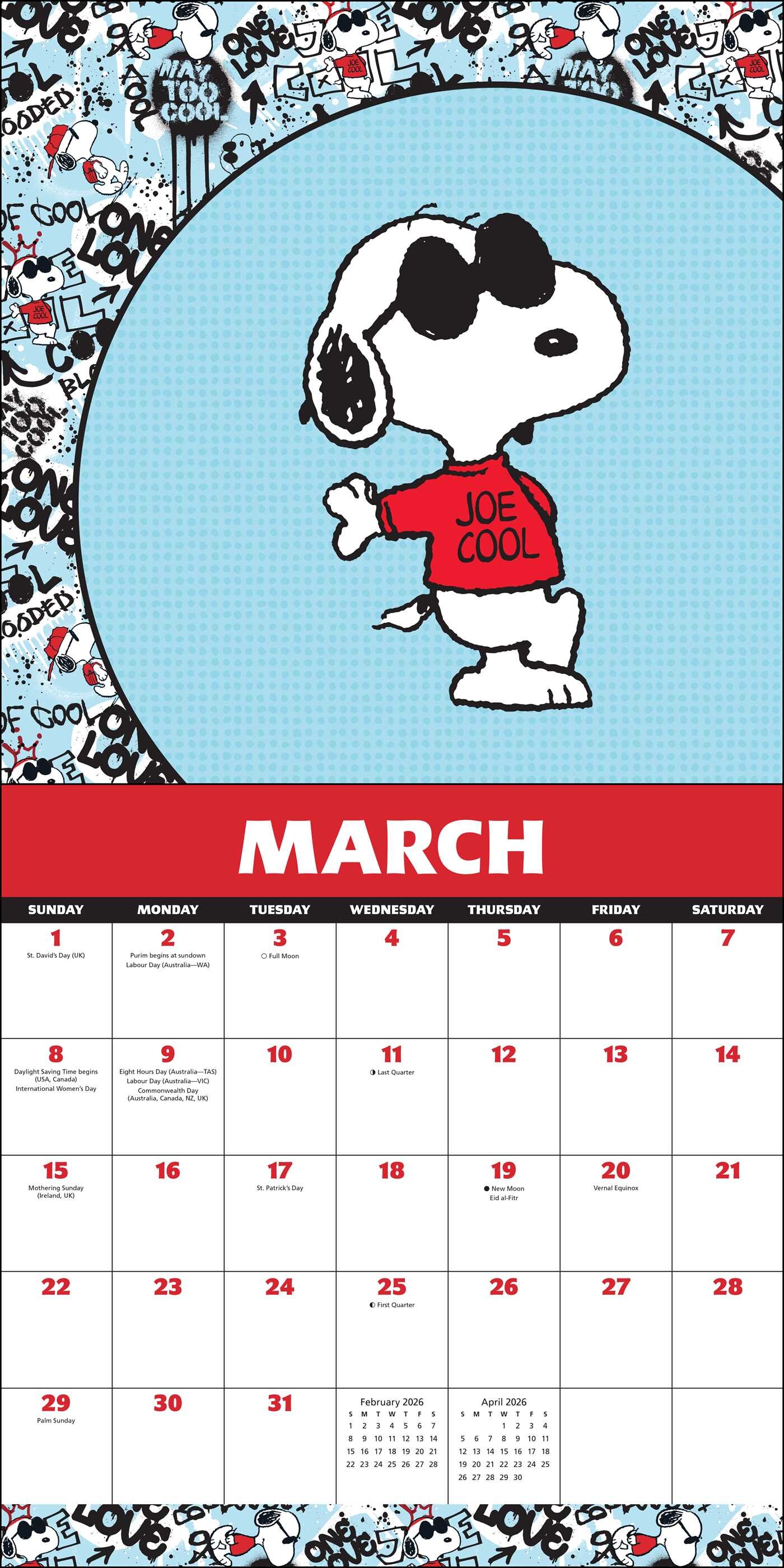 Peanuts®: Snoopy 2026 Wall Calendar - Book Summary & Video | Official ...