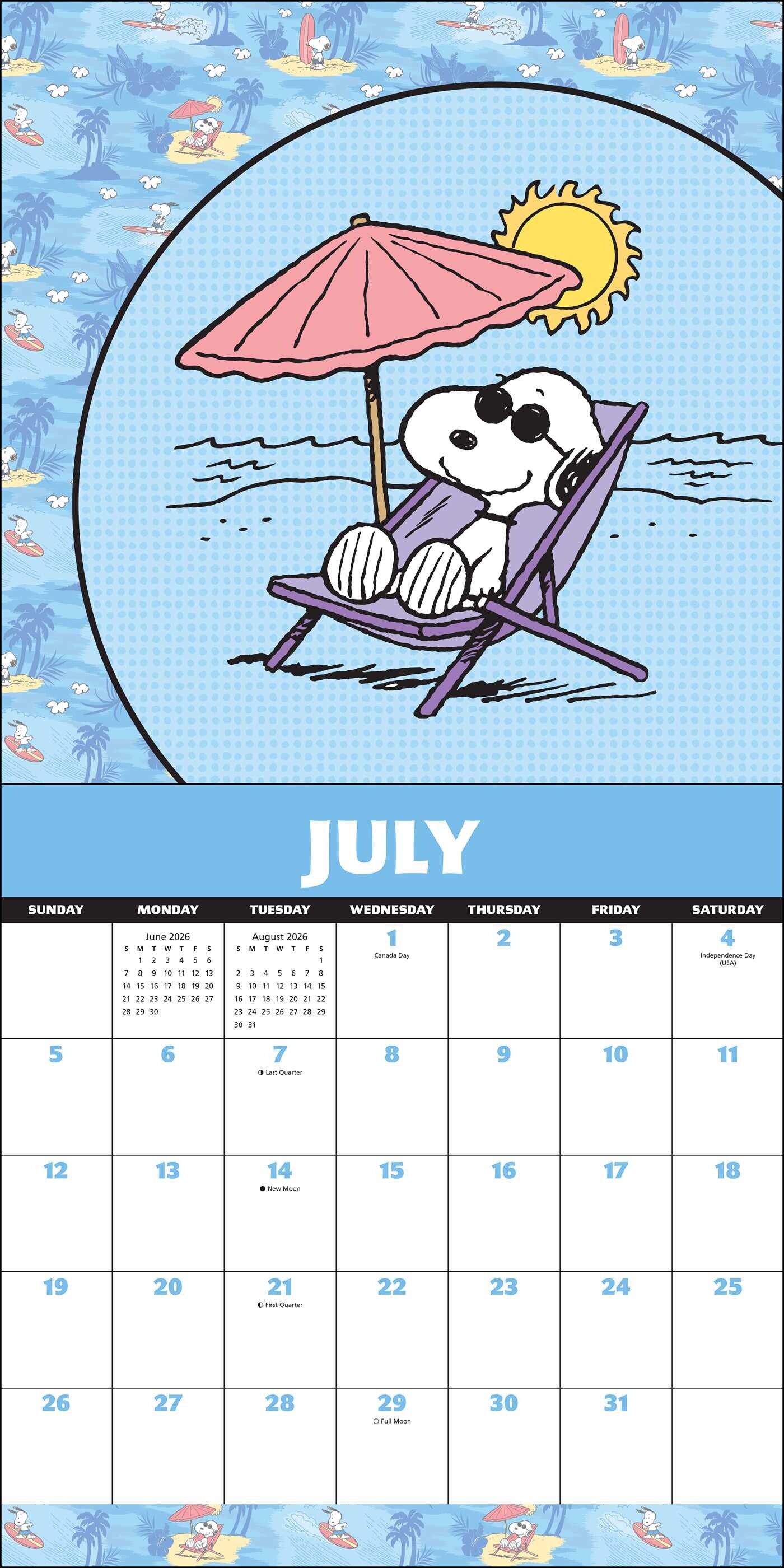 Peanuts®: Snoopy 2026 Wall Calendar - Book Summary & Video | Official ...