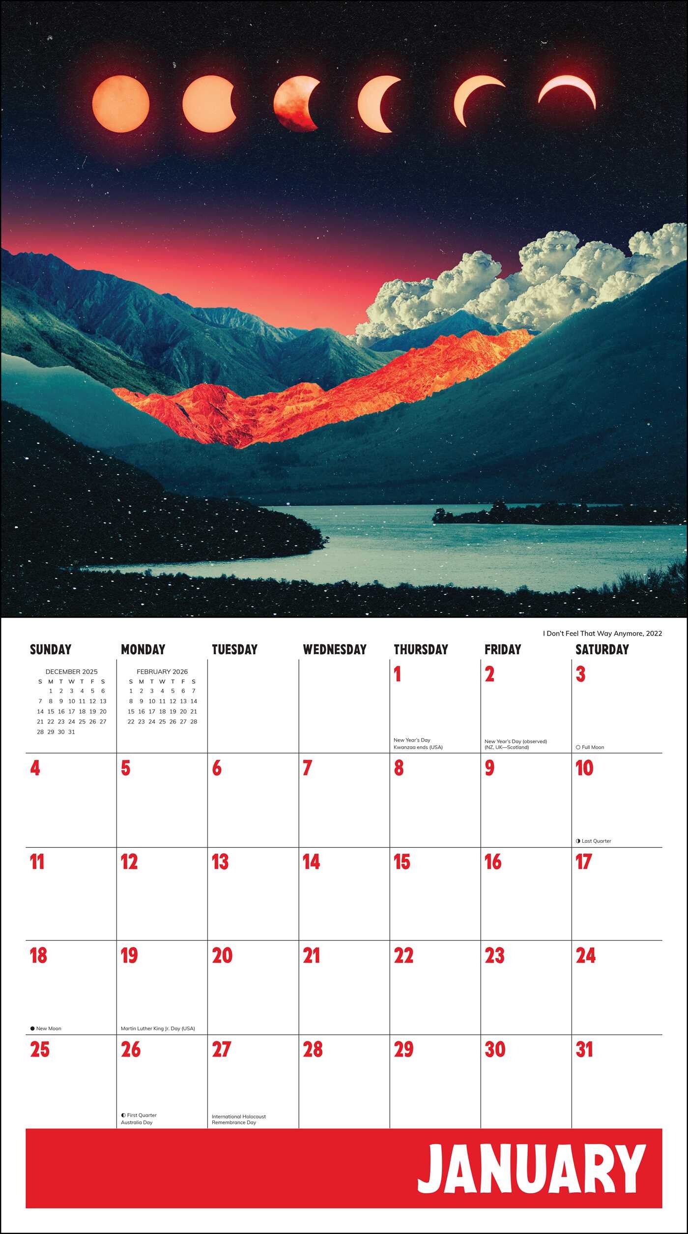 Imaginary Realms 2026 Deluxe Wall Calendar - Book Summary & Video ...