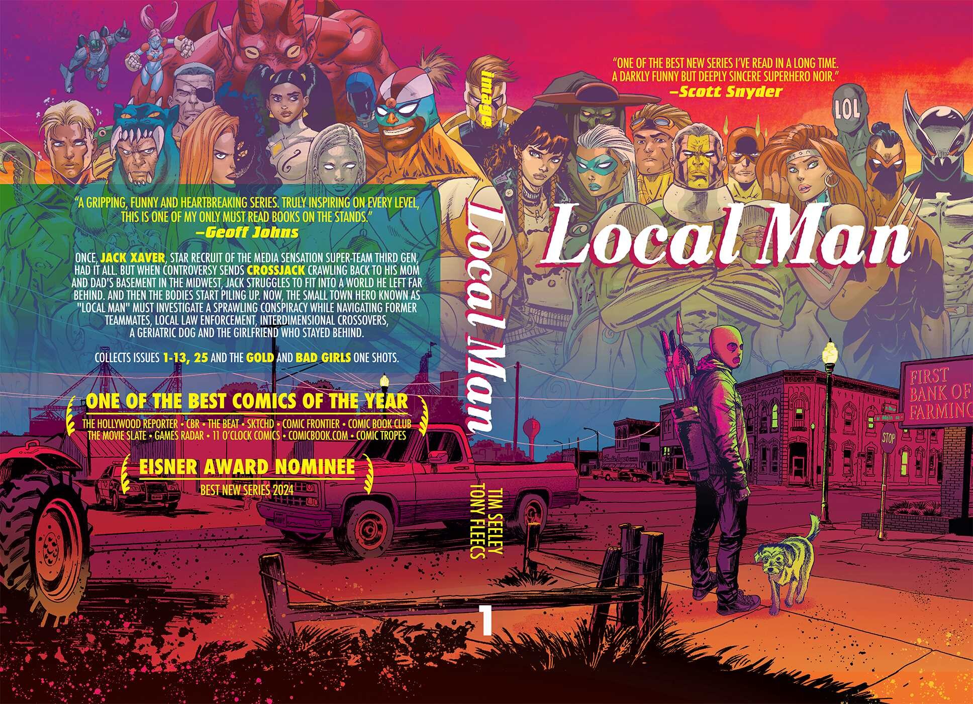 Local Man Deluxe Hardcover | Book by Tim Seeley, Tony Fleecs | Official ...