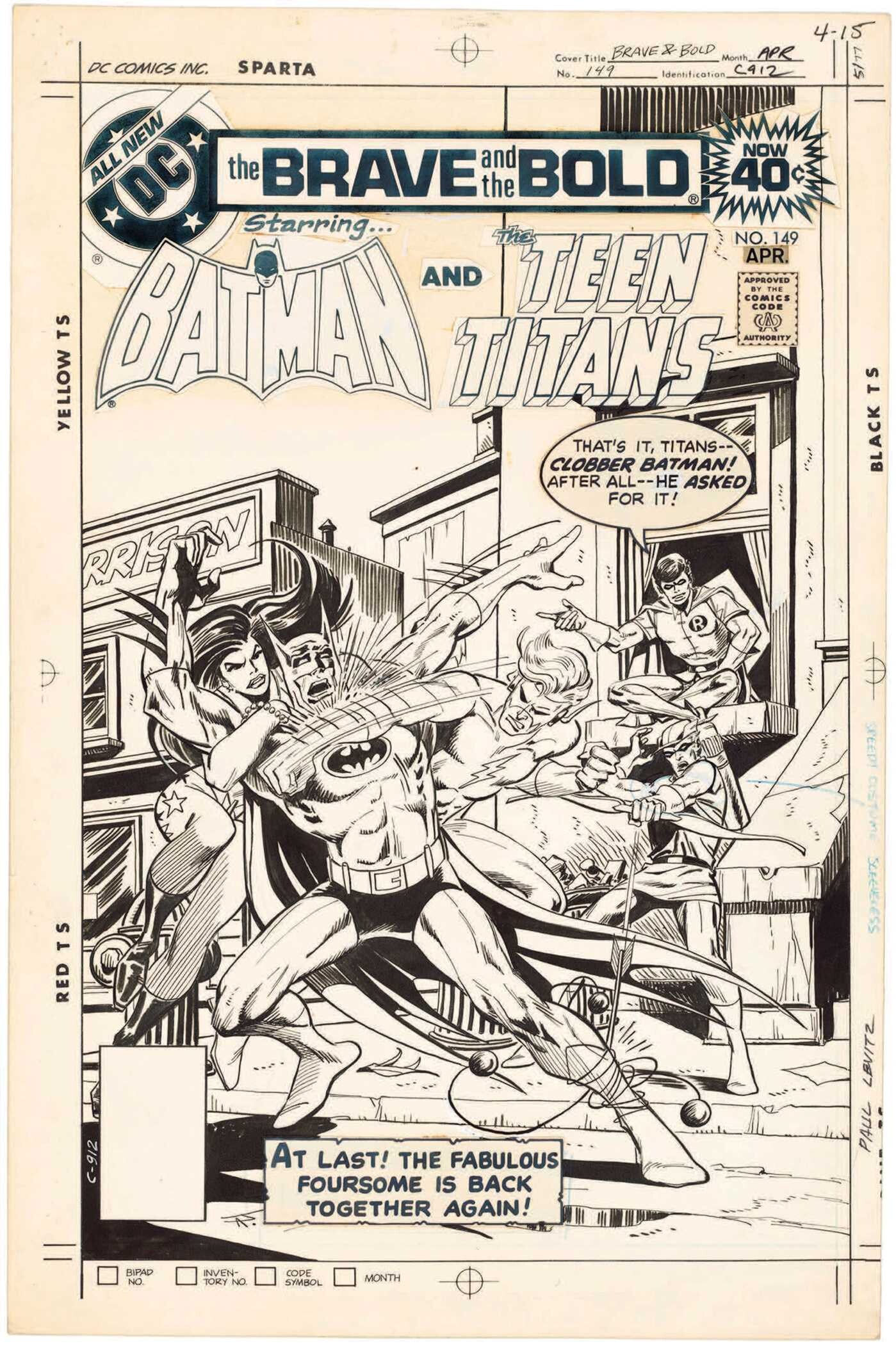 Jim Aparo's DC Classics Artist's Edition | Book by Bob Haney, Michael ...