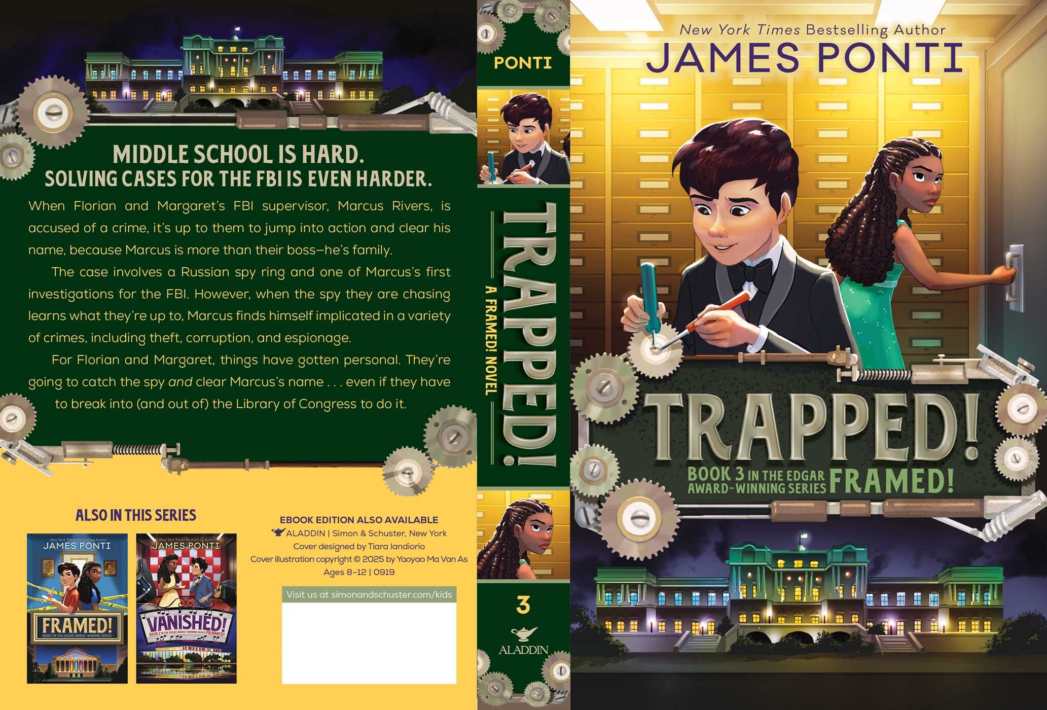 Trapped! | Book by James Ponti | Official Publisher Page | Simon & Schuster