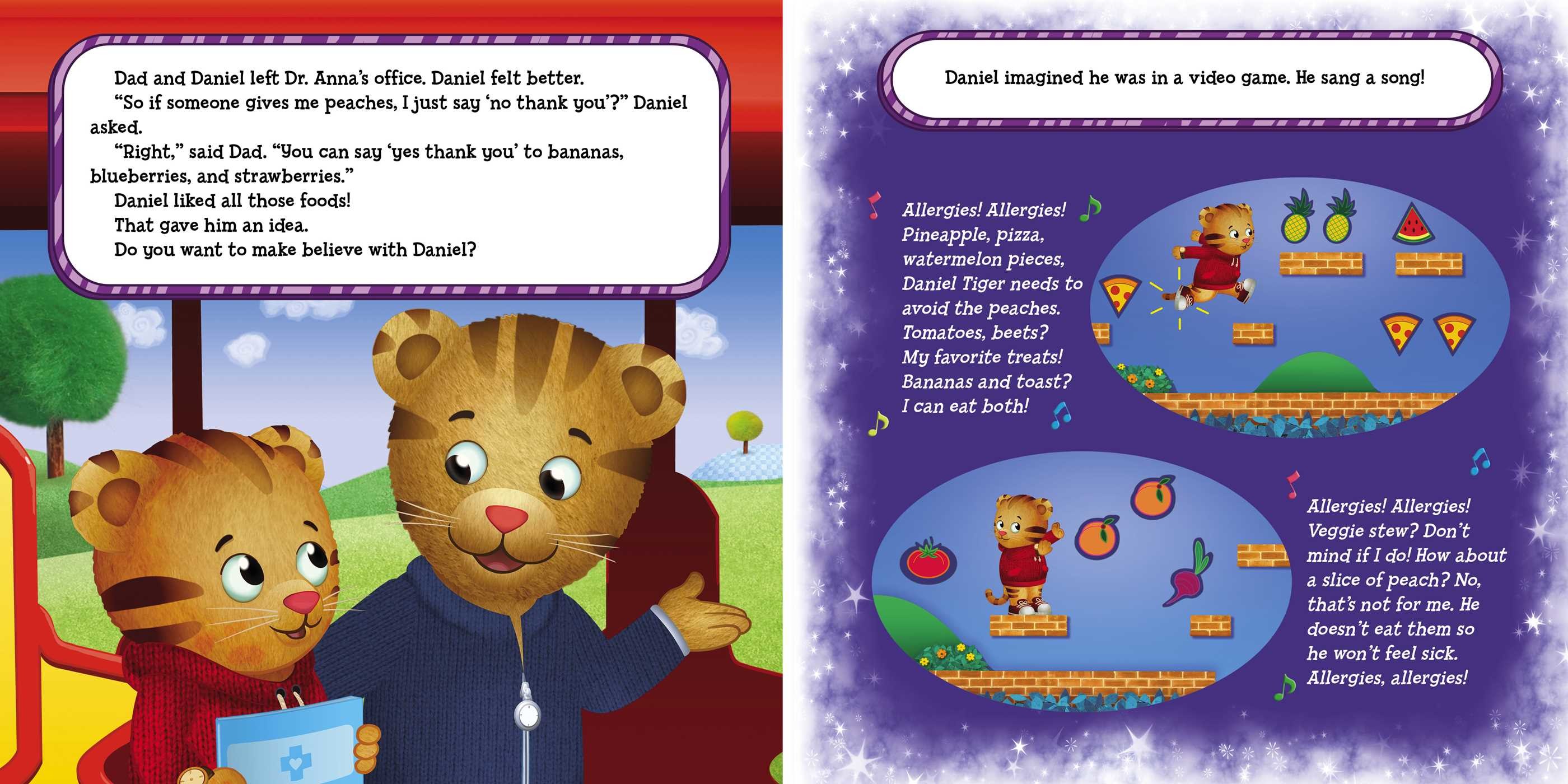 Daniel Has an Allergy | Book by Angela C. Santomero, Jason Fruchter ...