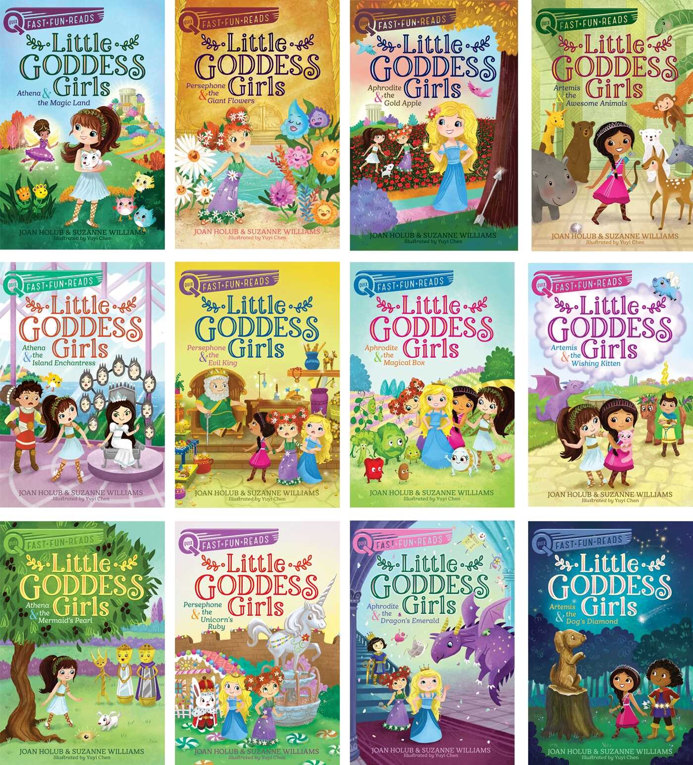 Athena & the Magic Land | Book by Joan Holub, Suzanne Williams, Yuyi ...