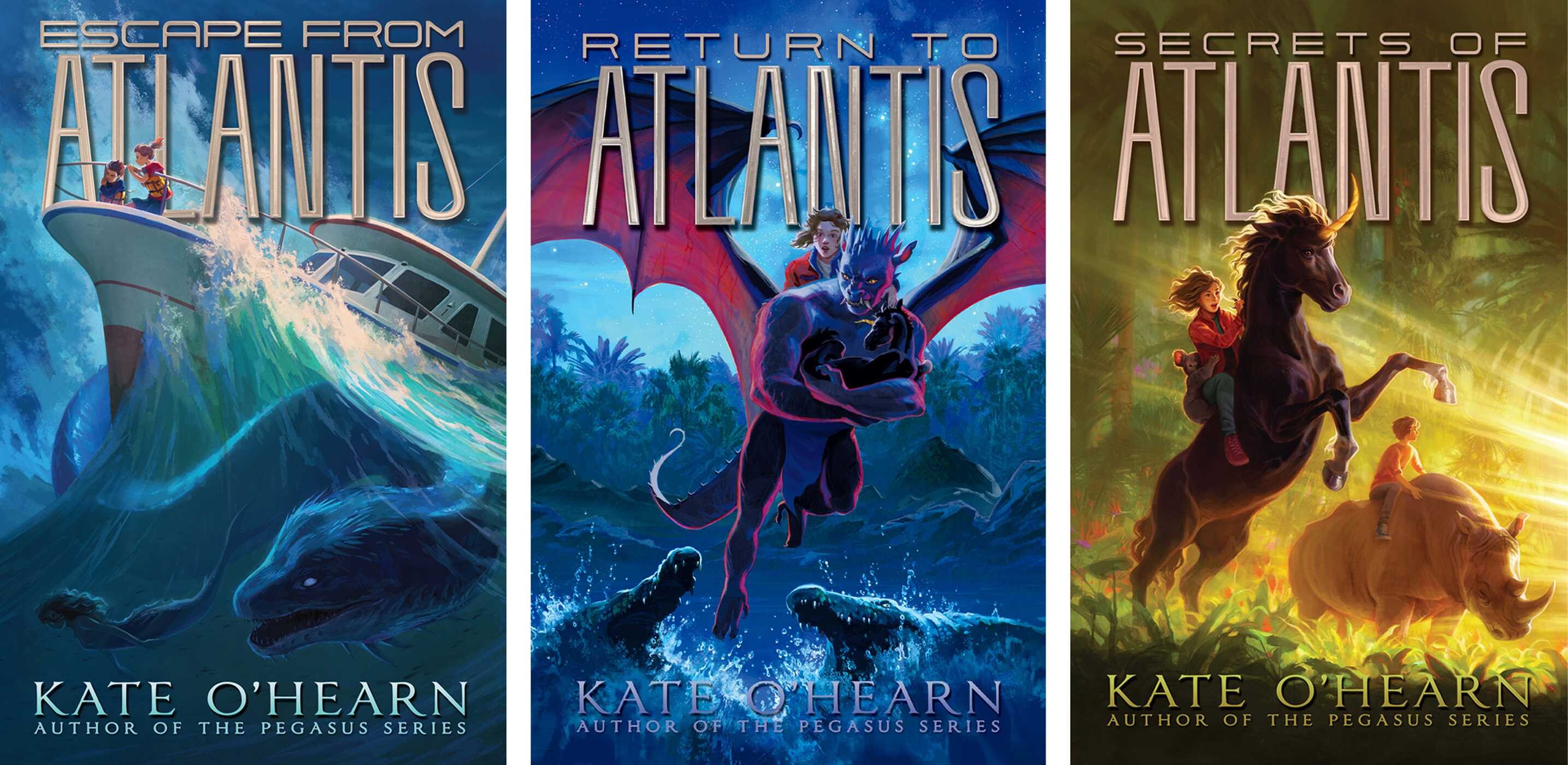 Escape from Atlantis | Book by Kate O'Hearn | Official Publisher Page ...