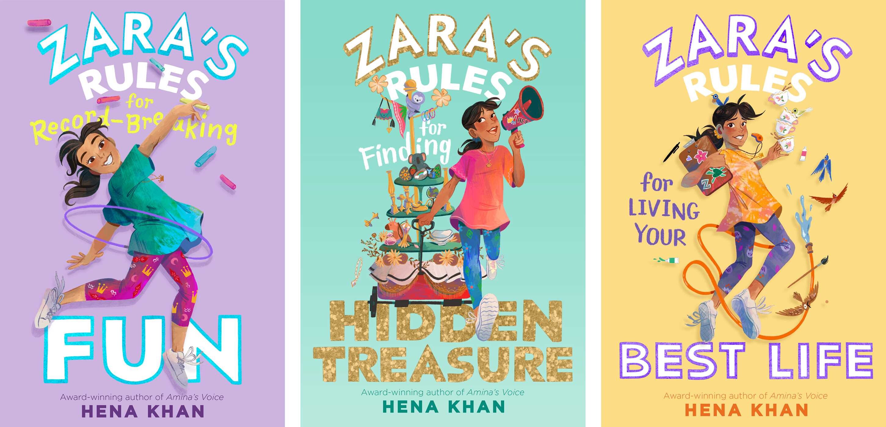 Zara's Rules for Record-Breaking Fun | Book by Hena Khan, Wastana ...